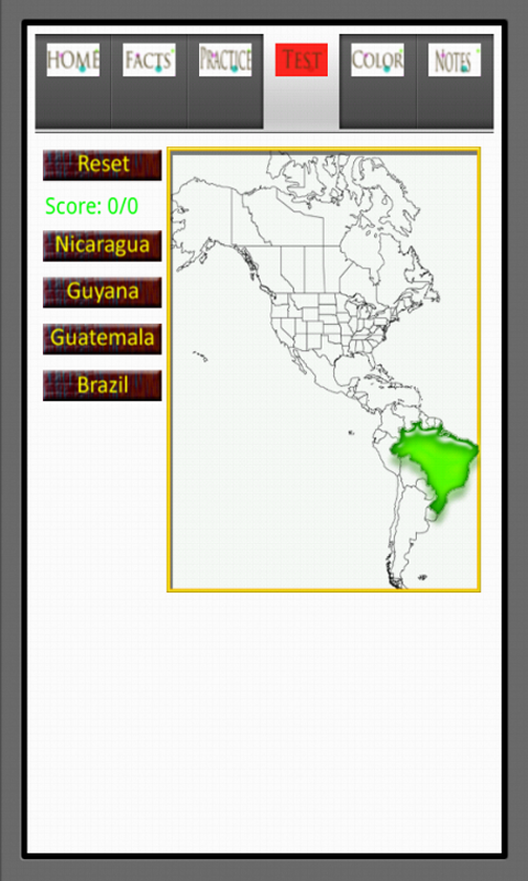 North and South America Map Quiz - App on Amazon Appstore
