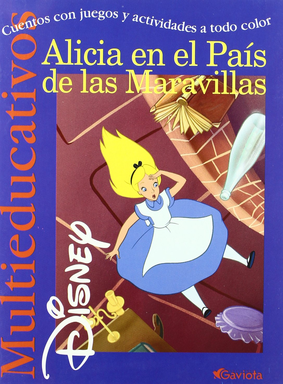 Amazon.com: Alicia en el País de las Maravillas: Cuentos con juegos y ...