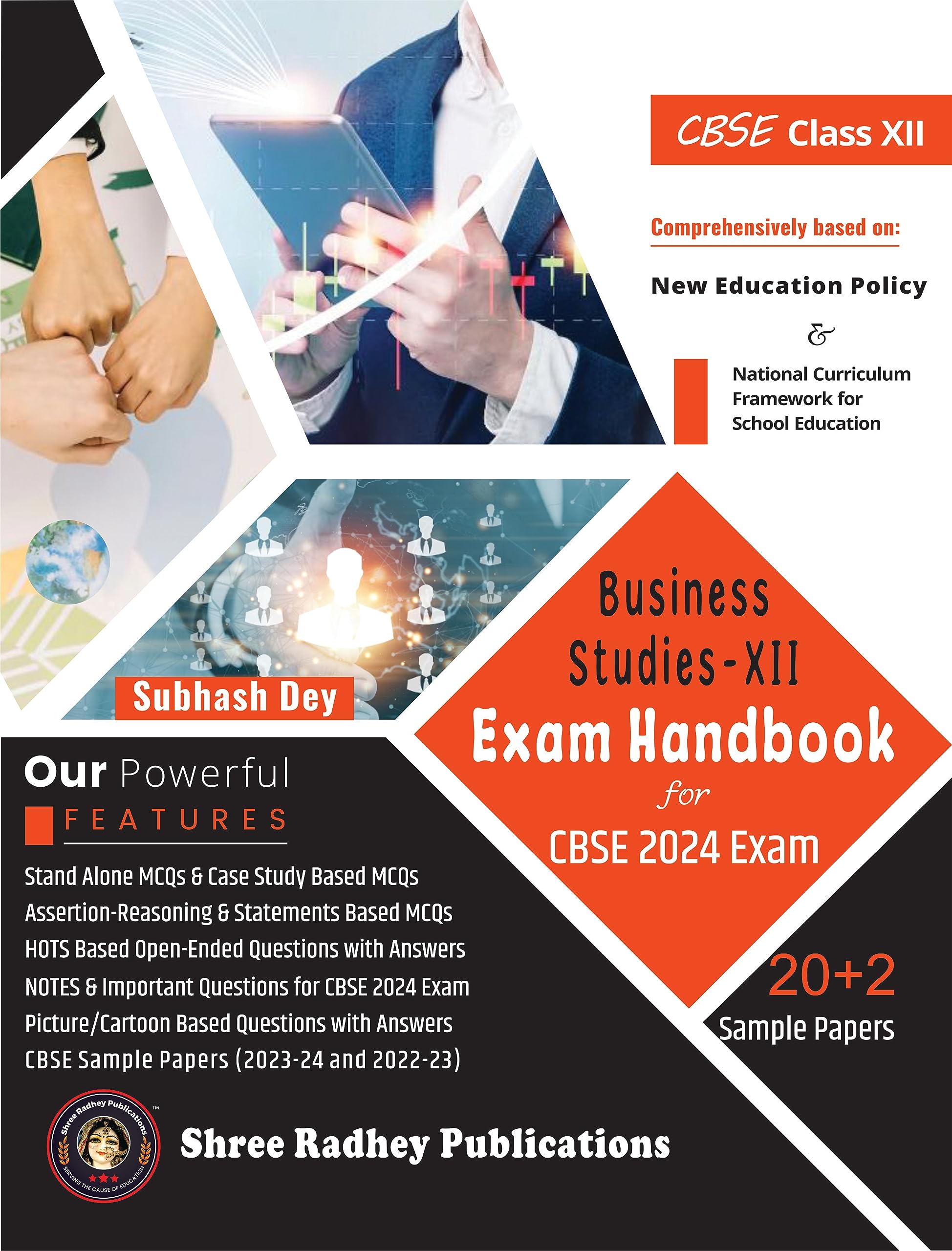 EXAM HANDBOOK of Business Studies class12- SUBHASH DEY |CBSE EXAMINATION-2024 |SUPPLEMENTARY ...