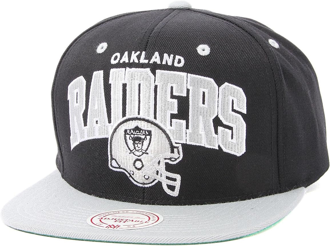 Amazon.com: Mitchell & Ness Men's Oakland Raiders Throwback Arch ...