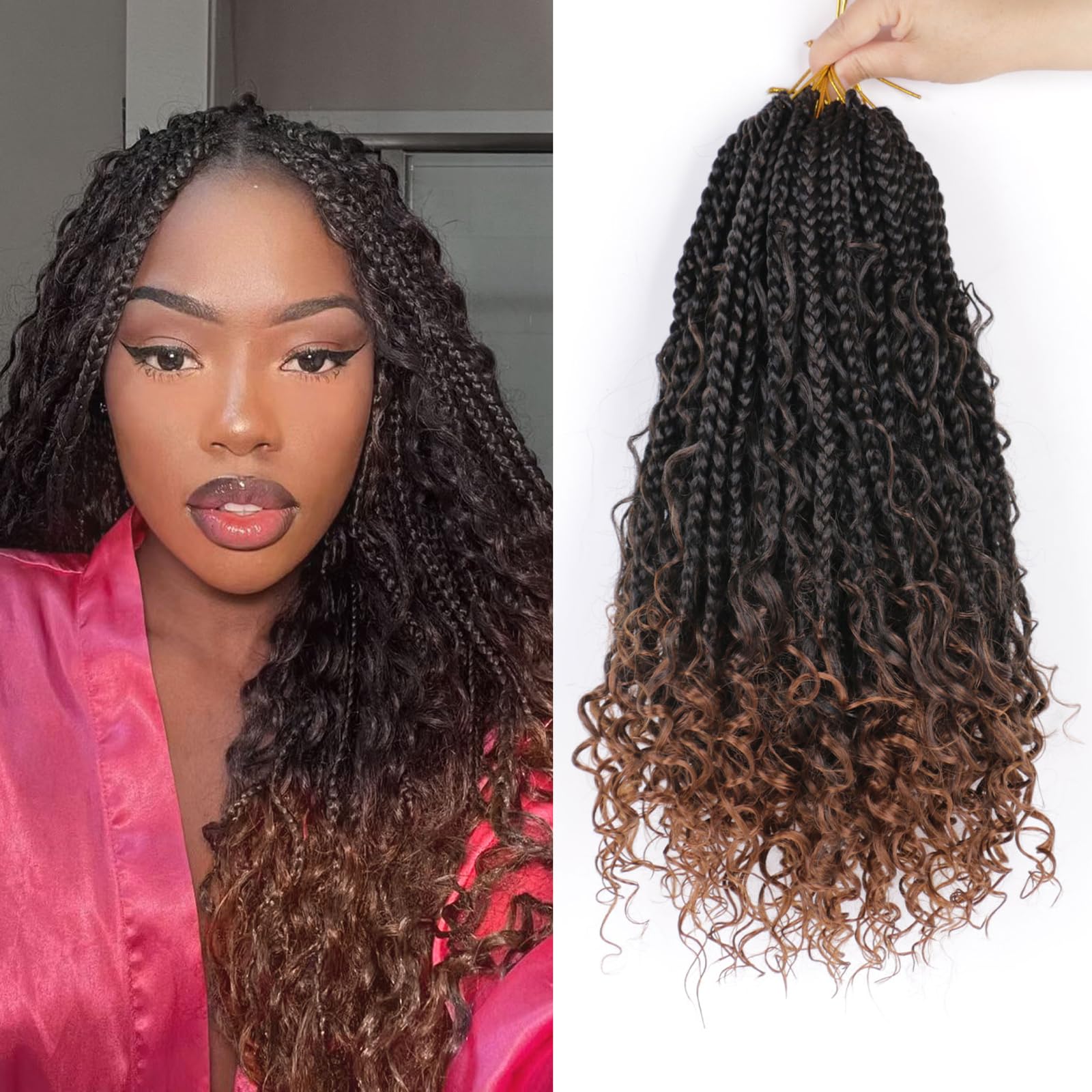 Snapklik.com : Goddess Box Braids Locs Crochet Hair 20 Inch 8 Packs ...