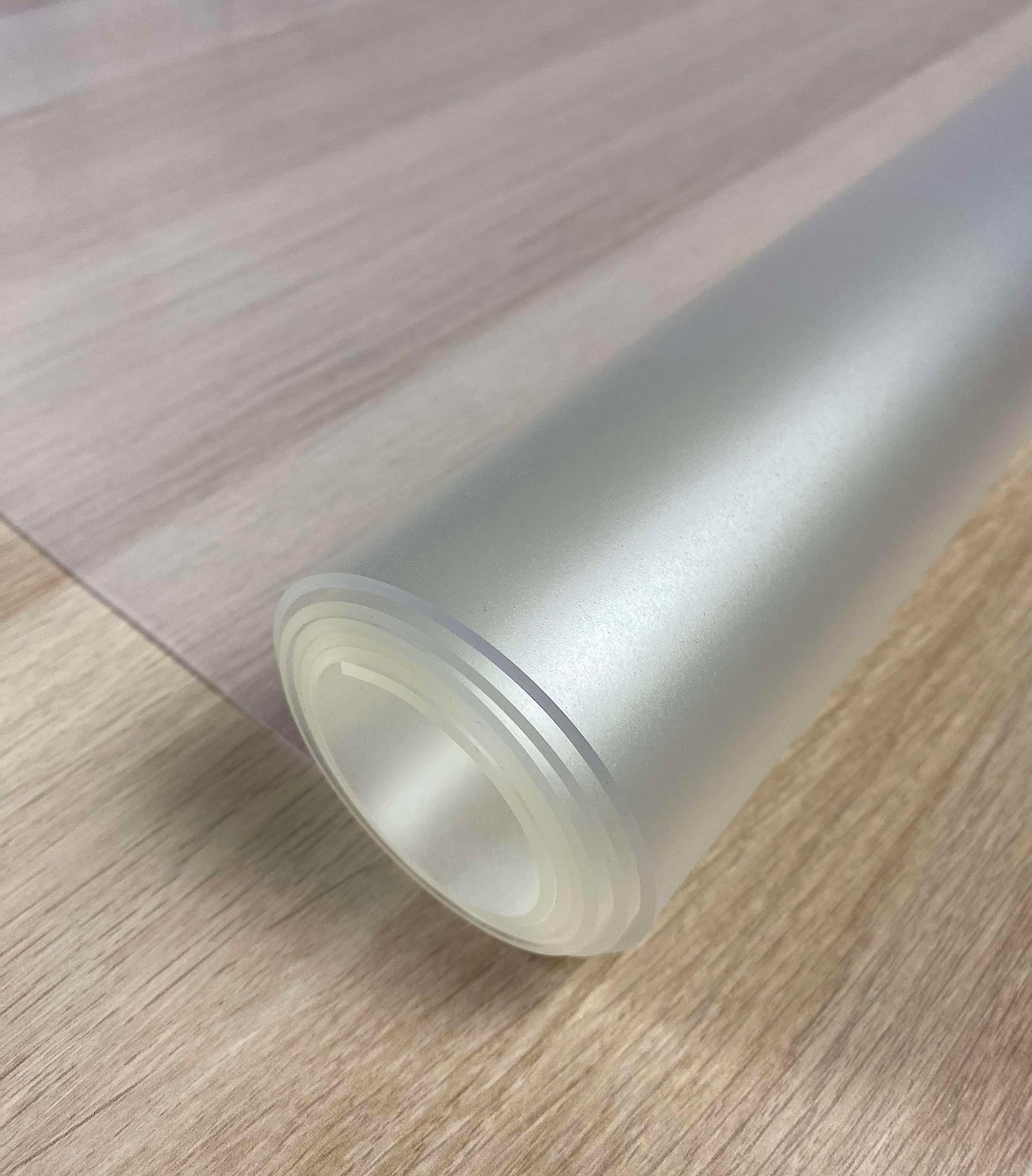 Artwelt Nappe de Protection de Table Translucide 2.0mm Film Semi ...