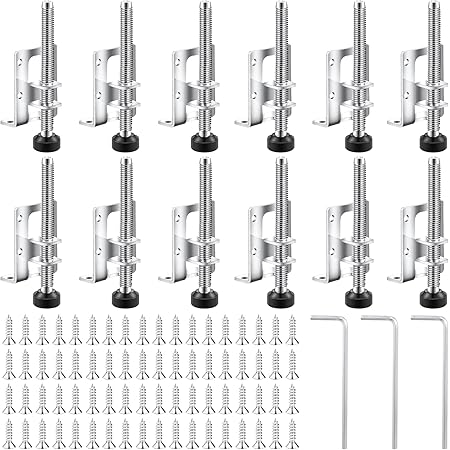 Amazon.com: 24 Pack Heavy Duty Leveling Feet Workbench Leveling Legs ...
