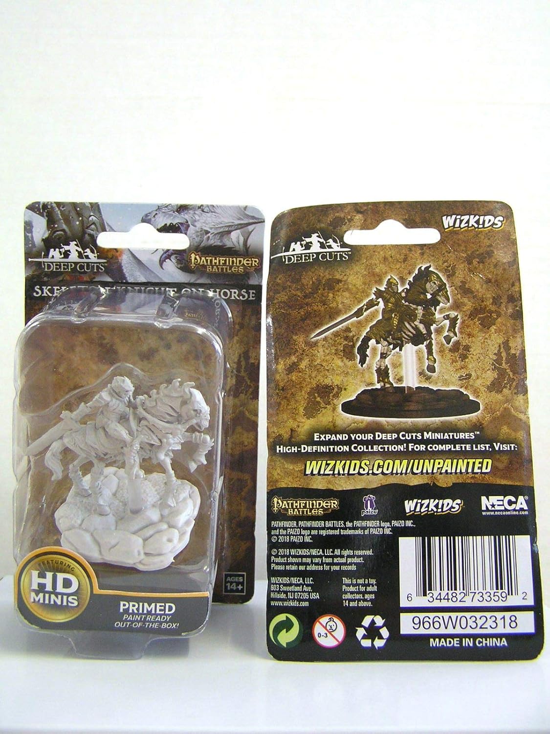 Pathfinder Deep Cuts Unpainted Miniatures: Wave 5: Skeleton Knight on ...