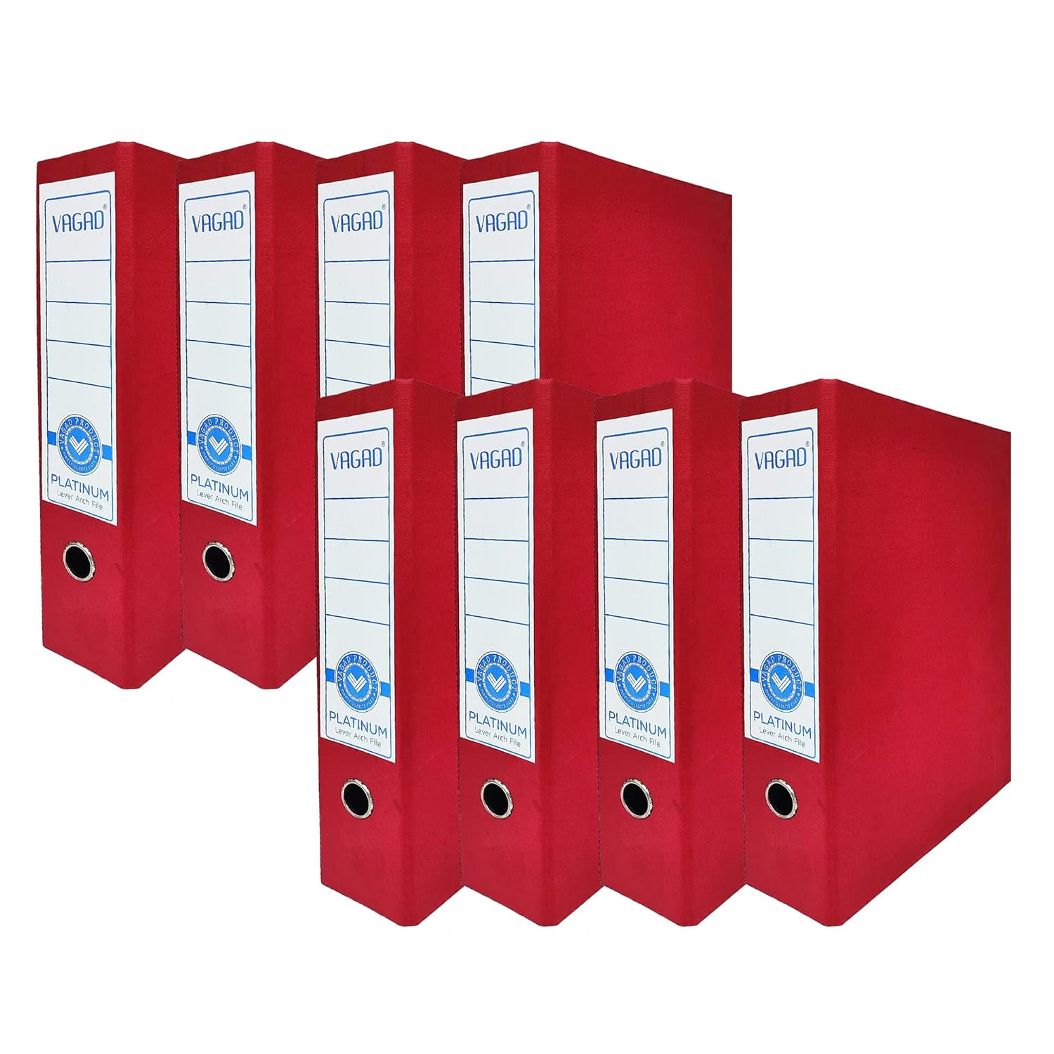 VAGAD® Office Lever Arch Clip Binder Box File Folder Index Cover Best ...