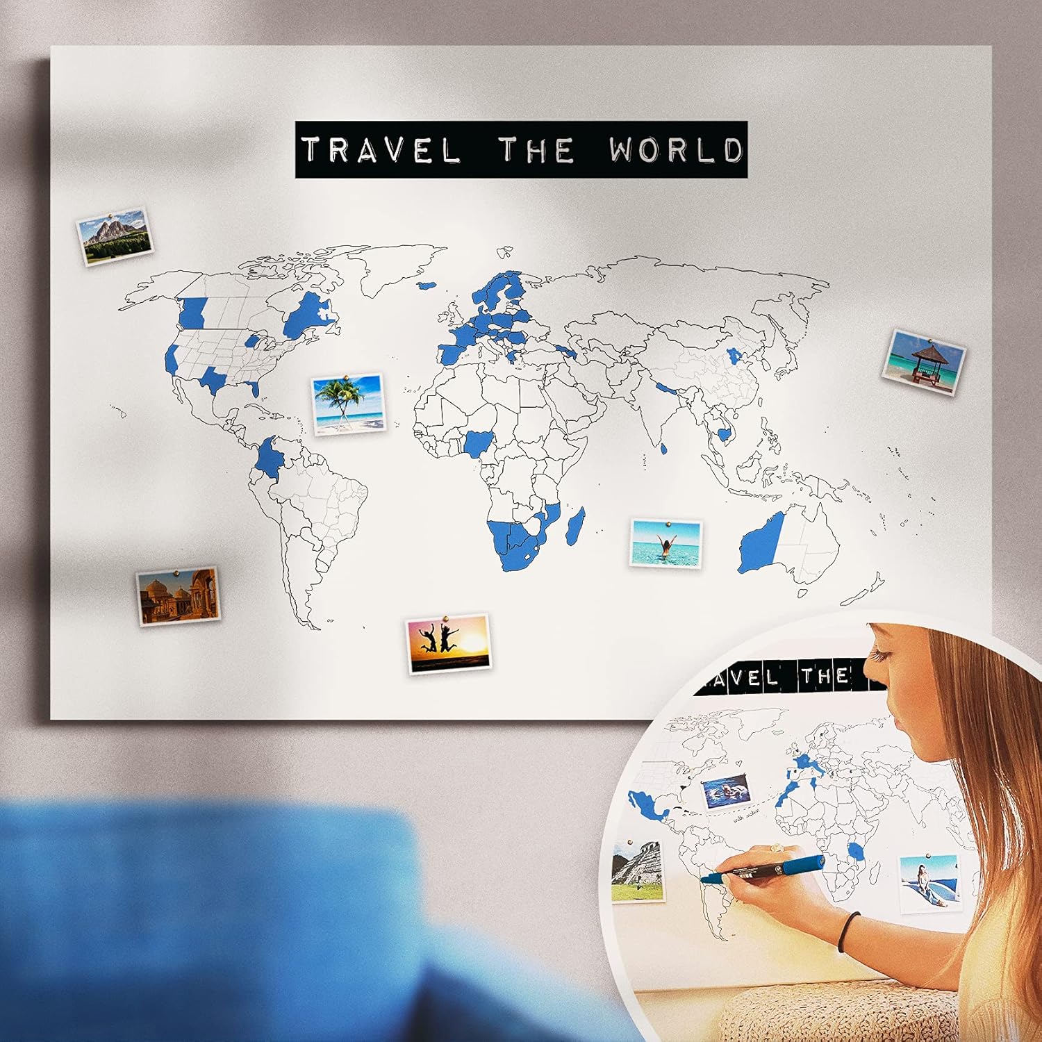 Die SCRATCH MAP Alternative! Nachhaltig, ultralanglebig, made in ...