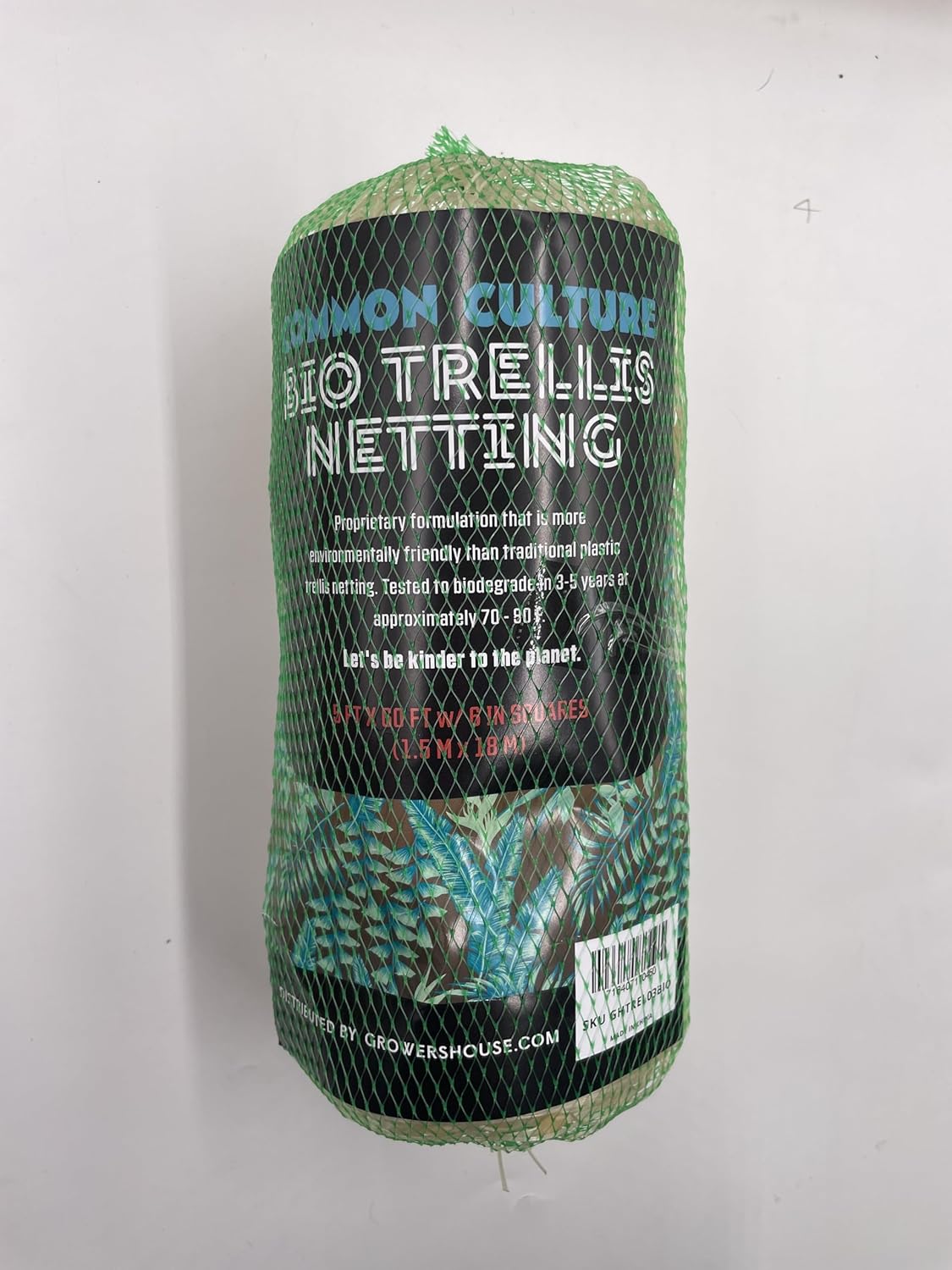 Amazon.com : Common Culture Bio Trellis Netting Bulk Roll | 5 ft x 15 ...