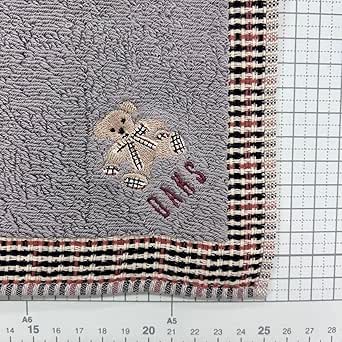 Amazon.co.jp: ダックス DAKS くま タオルハンカチ ダックスベア ダックスチェック 総柄 : ファッション