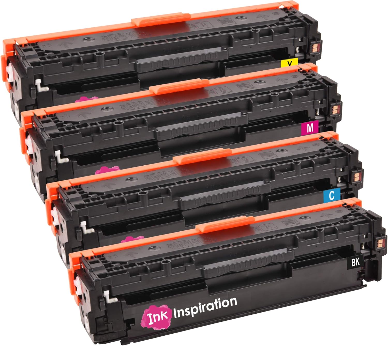 Ink Inspiration Set of 4 Compatible Laser Toner Cartridges for HP ...