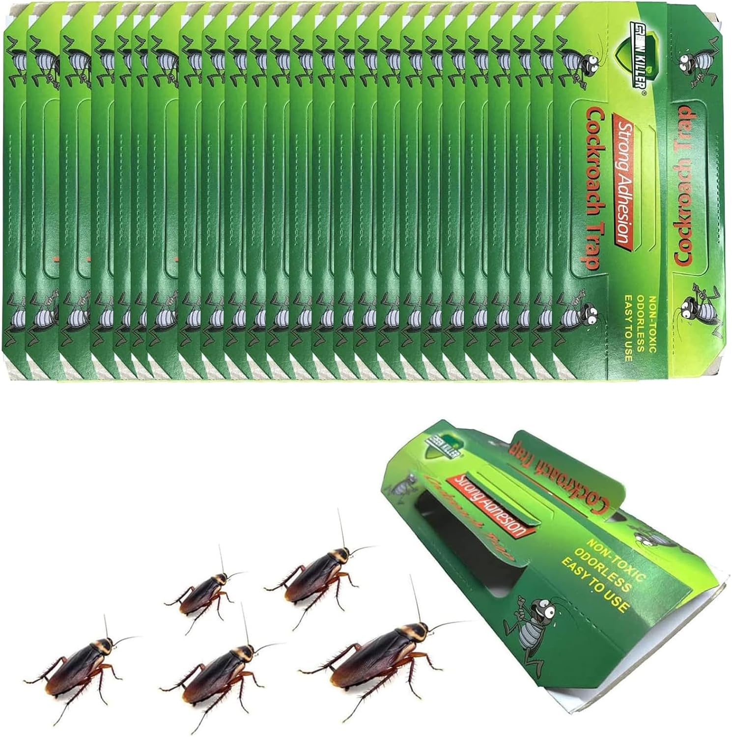 Cockroach Traps, Pack of 30 Cockroach Traps, Cockroach Traps, Kitchen ...