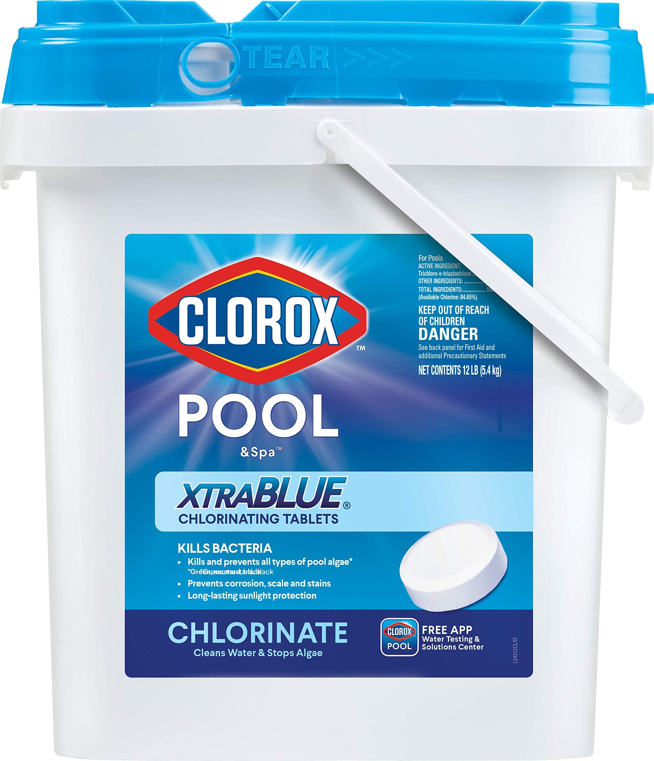 Amazon.com : E-Z Pool Weekly All in 1 Concentrated Outdoor Swimming ...