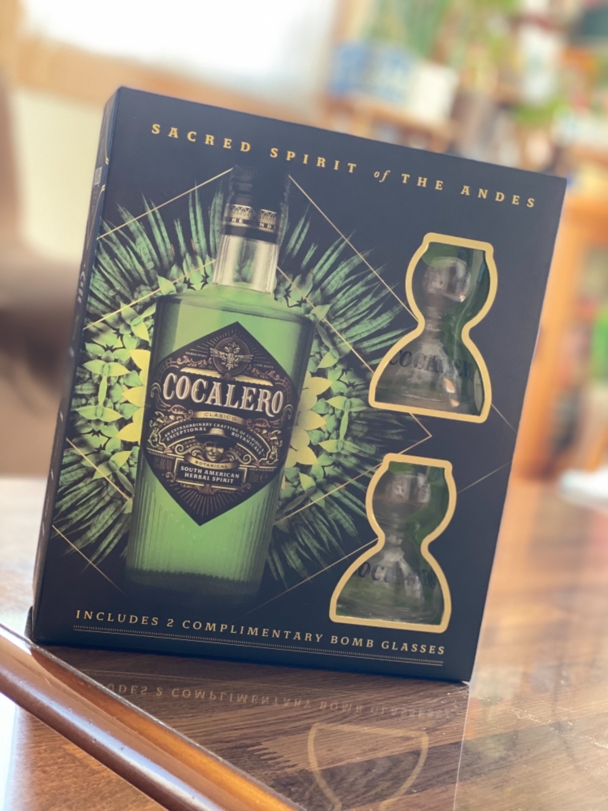 Amazon.co.jp: COCALERO 12.8 fl oz (375 ml) Bomb Glass Set : Food ...