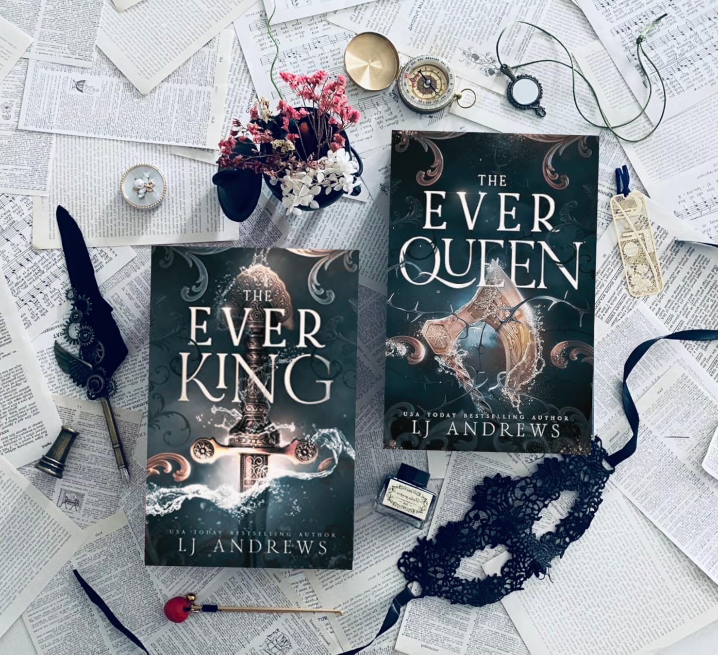 The Ever Queen: A Dark Fantasy Romance : Andrews, LJ: Amazon.com.au: Books