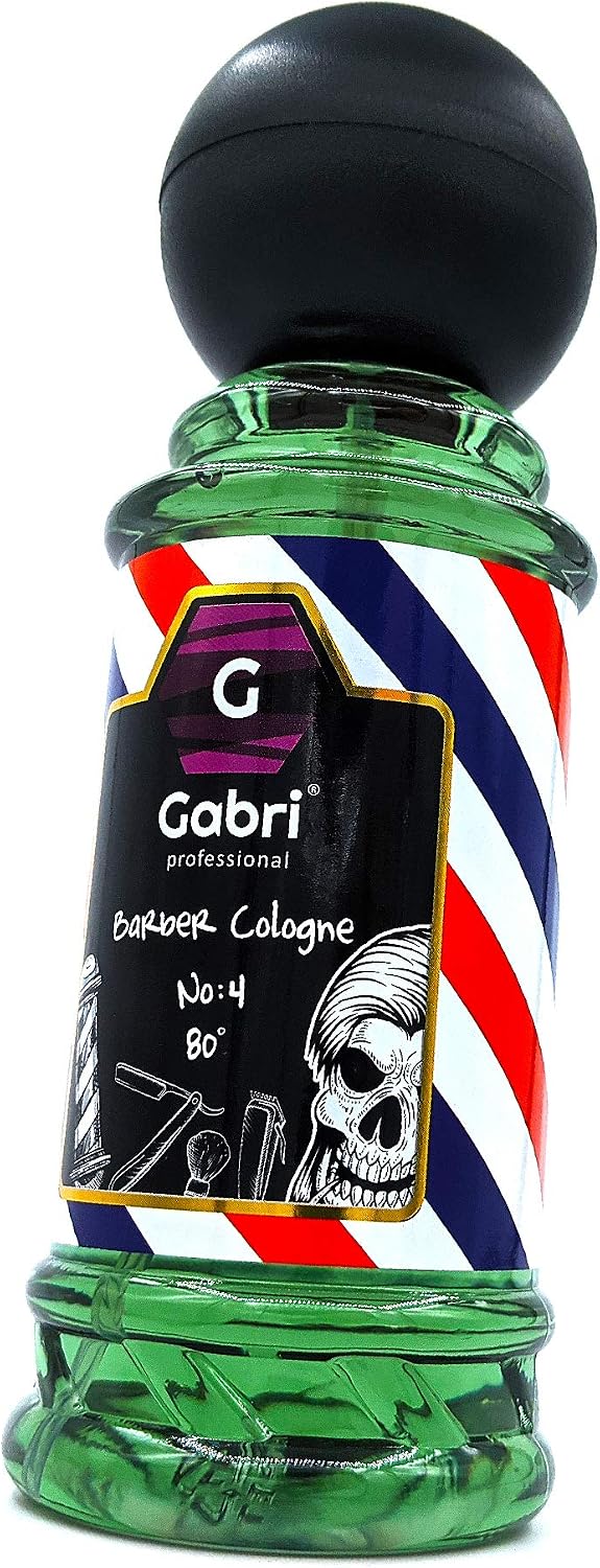 Gabri Professional Barber Cologne – No.4 (250ml) Turkish Kolonya Spray ...