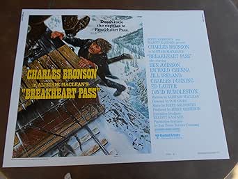 Breakheart Pass Original 1976 Rolled Half Sheet Poster Style B Charles ...