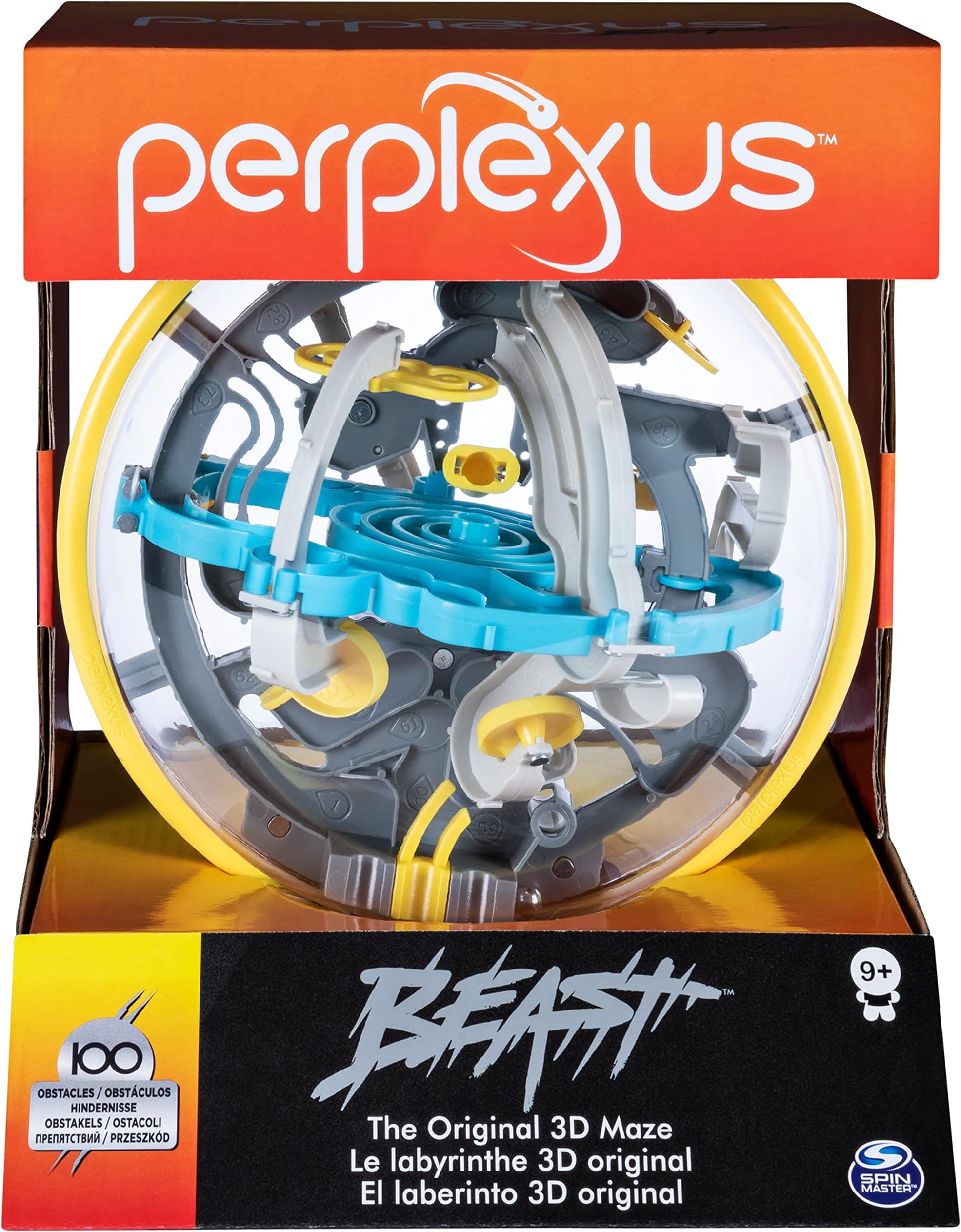Buy Spin Master Games Perplexus Epic, Challenging Interactive Maze Game With 125 Obstacles, Kids ...