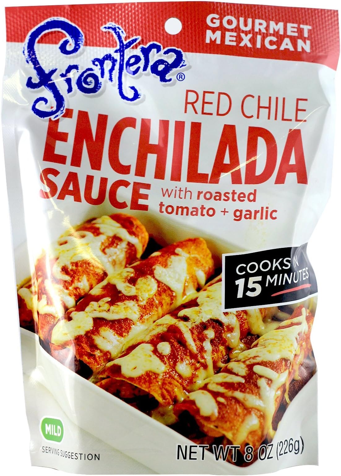 Amazon.com : Red Chile Enchilada Sauce 8 Ounces (Case of 6) by Frontera ...