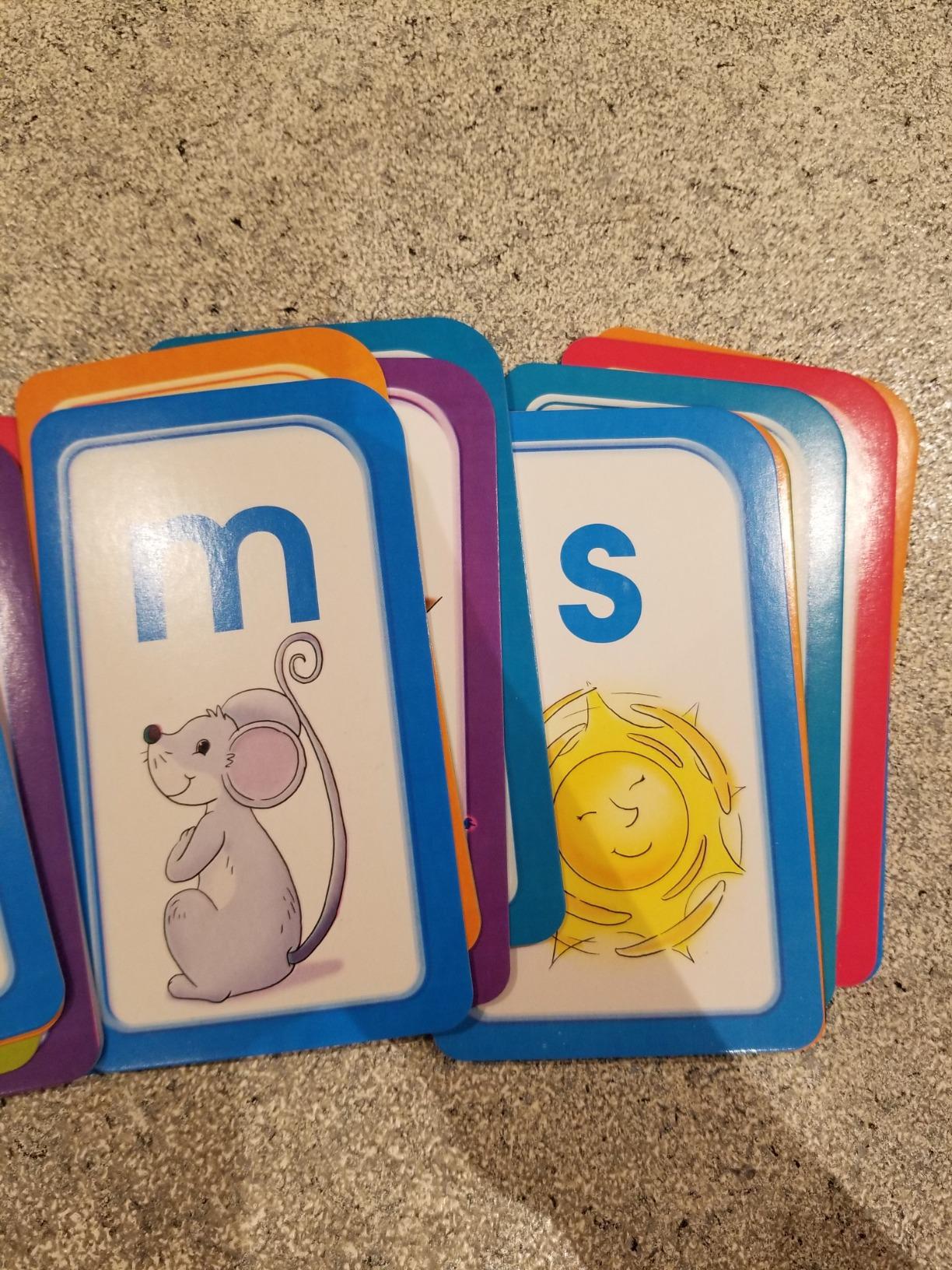 School Zone - Alphabet Match Flash Cards - Ages 4 and Up, Preschool to ...