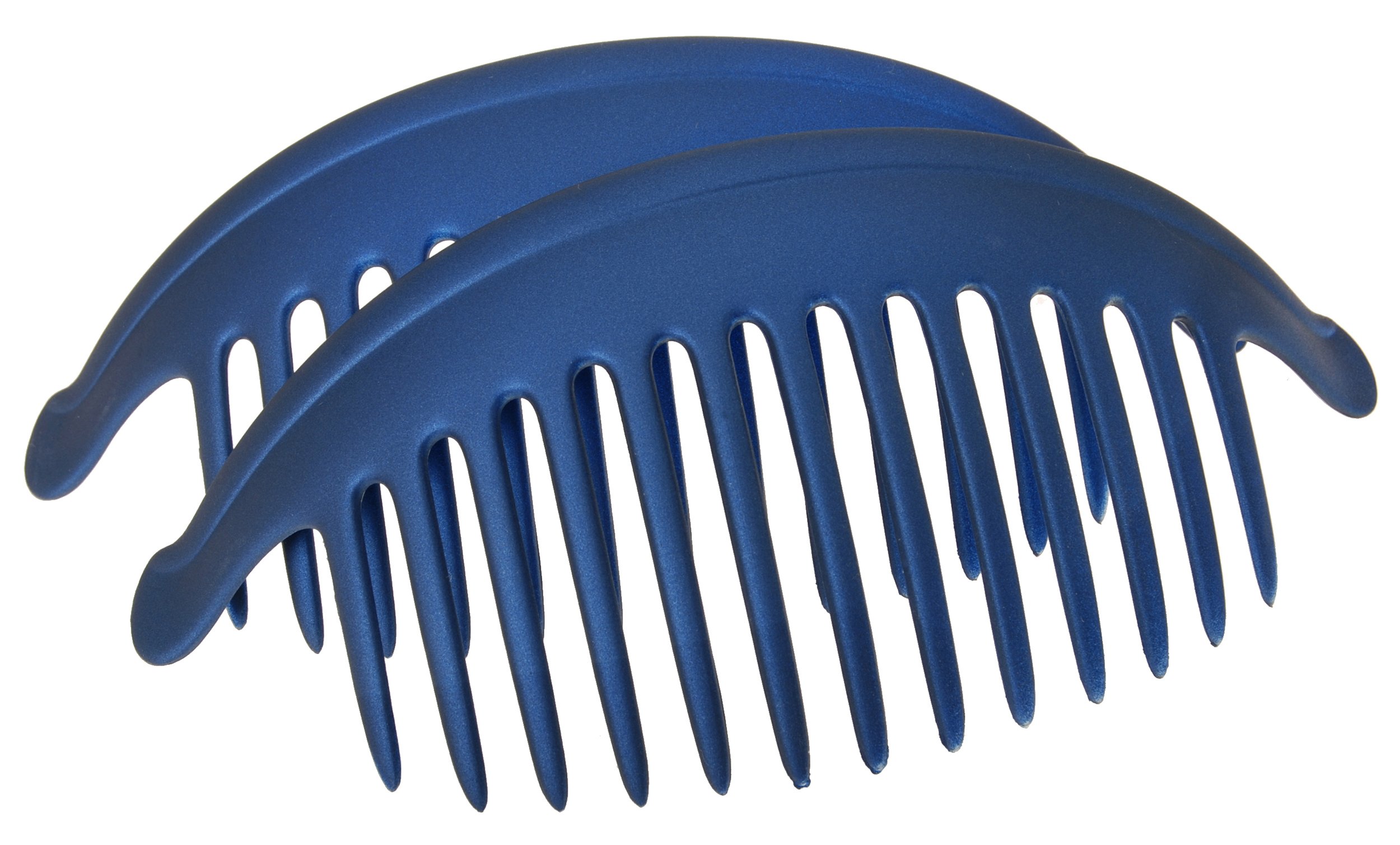 Amazon.com : France Luxe Belle Larger Interlocking Comb, Matte Navy ...