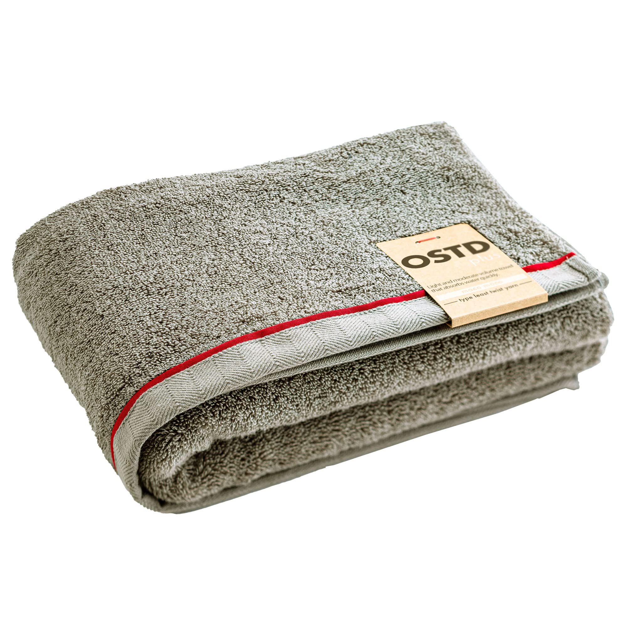 Amazon｜OSTD plus バスタオル 1枚 グレージュ mocomoco 約 60 × 120 cm おしゃれ グッドデザイン賞 くすみカラー 選べる8色 もこもこ 綿100｜フェイス ...