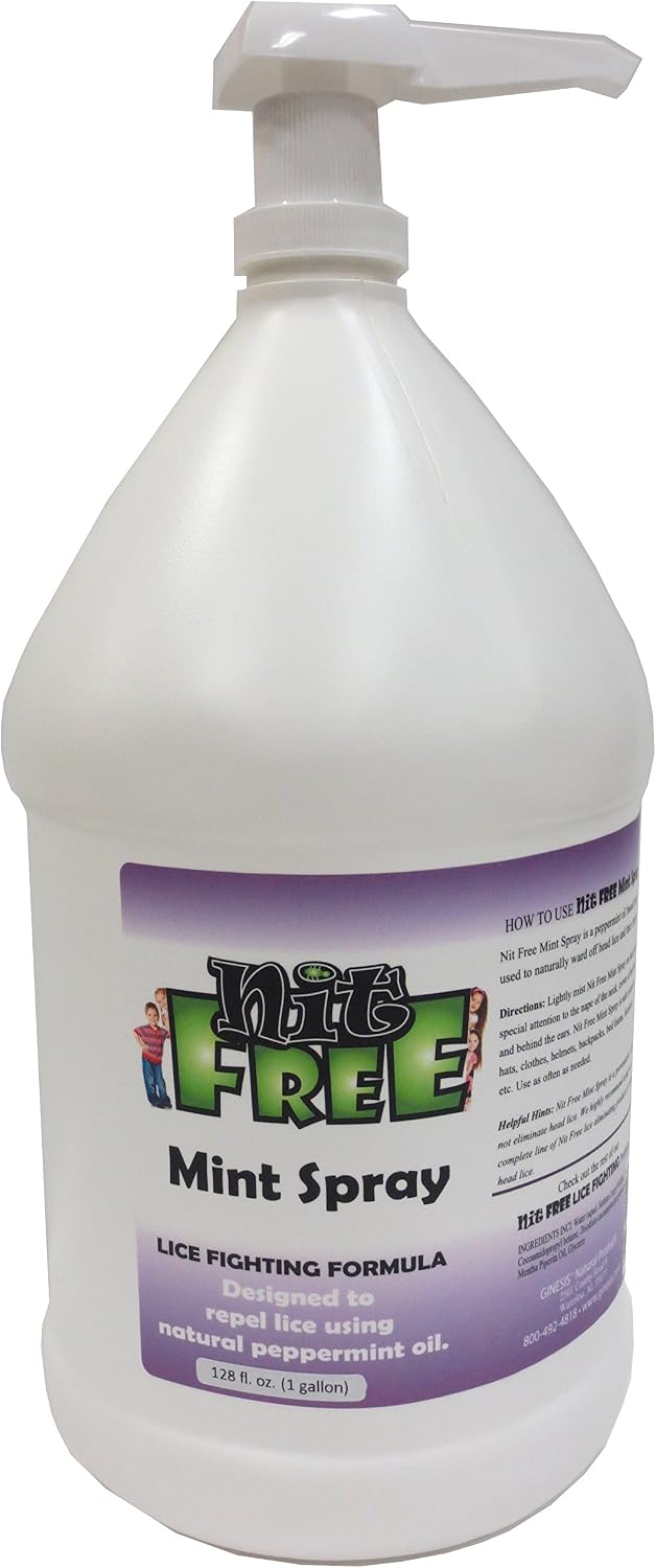 Amazon.com: Nit Free Mint Spray Refill (Peppermint, 1-Gallon) : Health ...