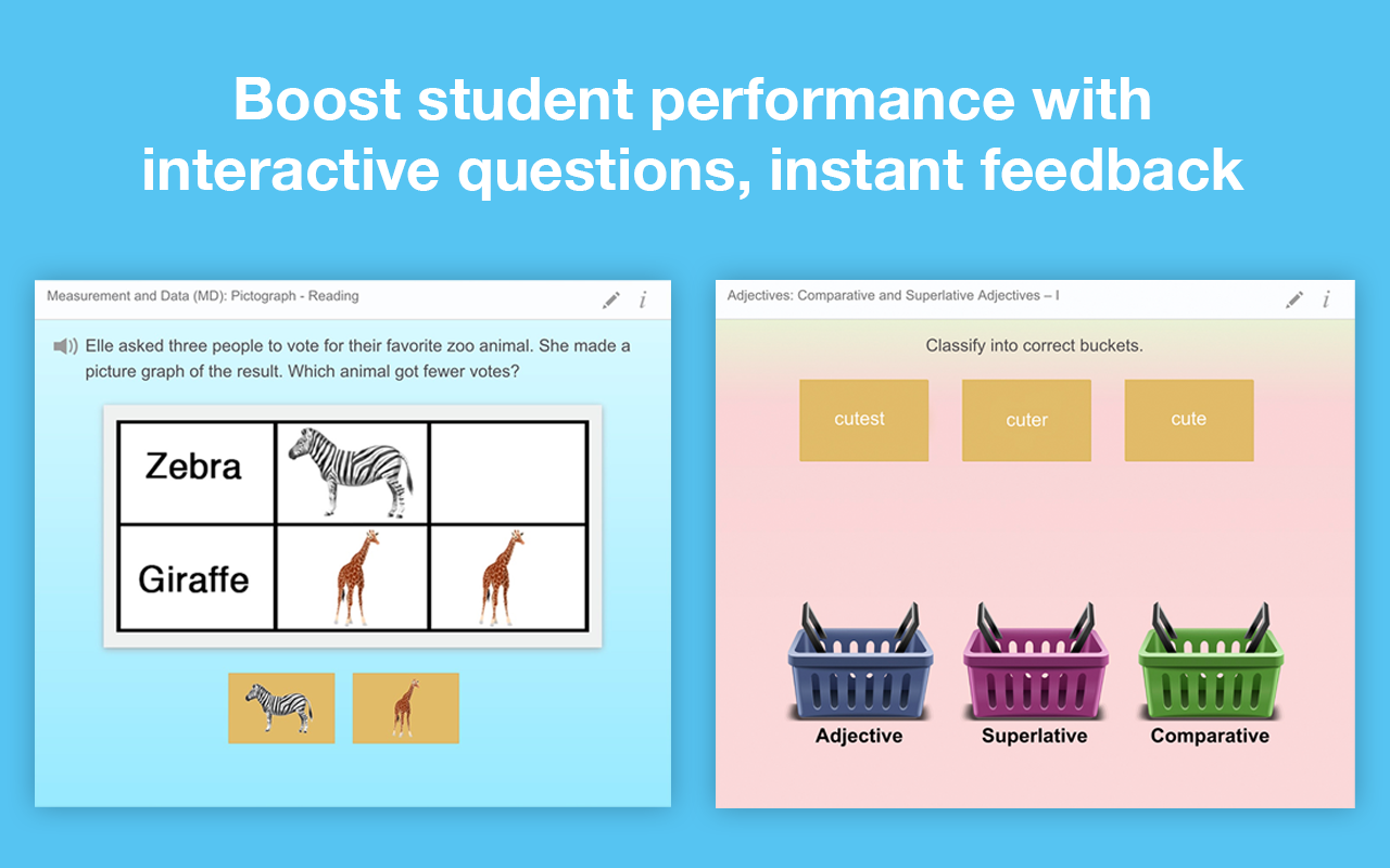 ClassK12 Math and ELA Personalized Learning with Practice, Worksheets ...