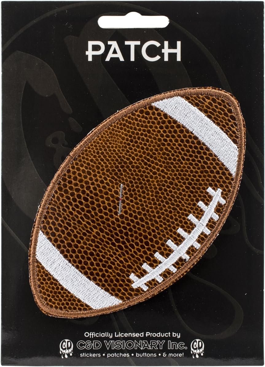 Amazon.com: Application Football Patch : Arts, Crafts & Sewing