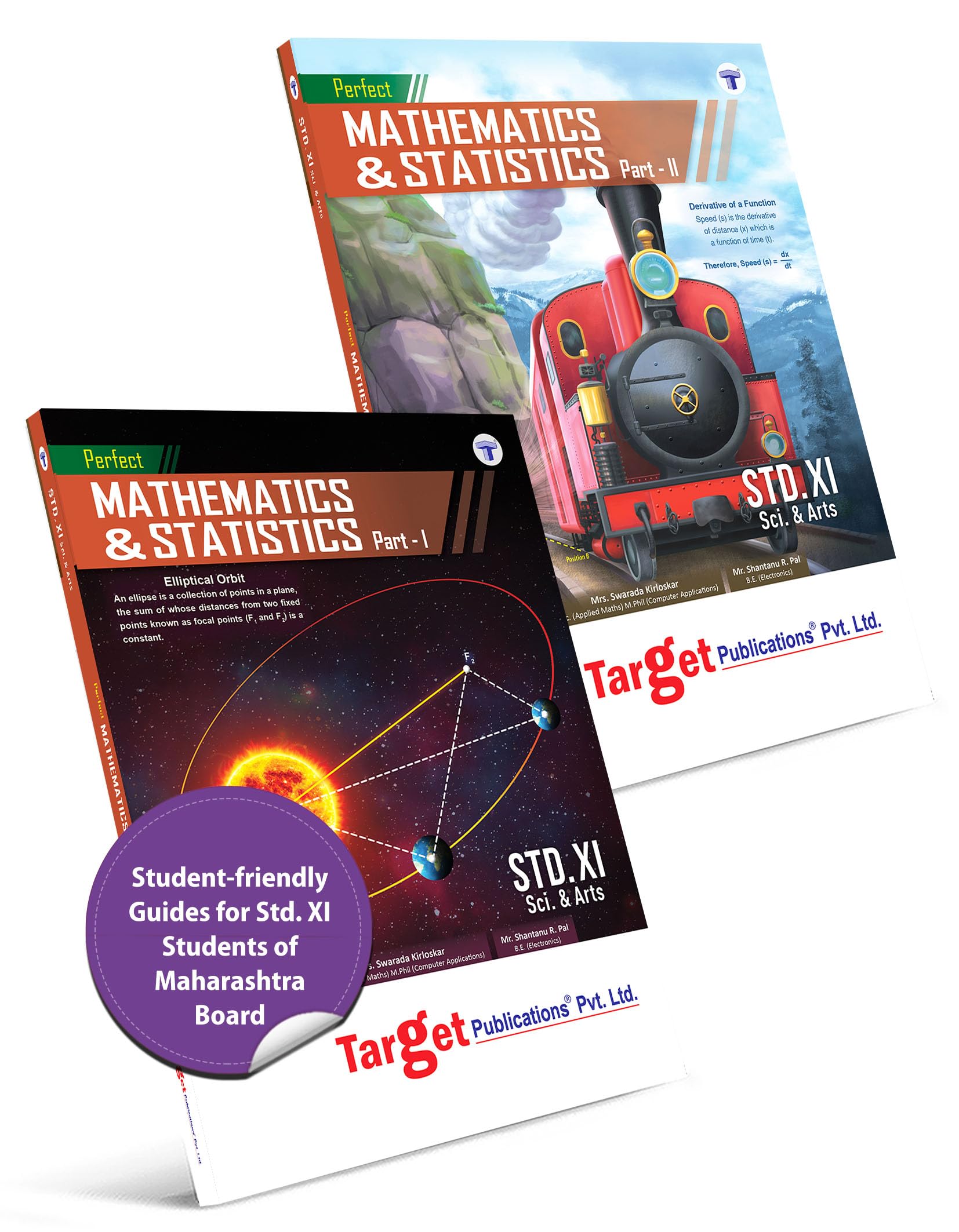 Std 11 Maths Books 1 And 2 | Perfect Notes| FYJC Maths Guide | Science ...