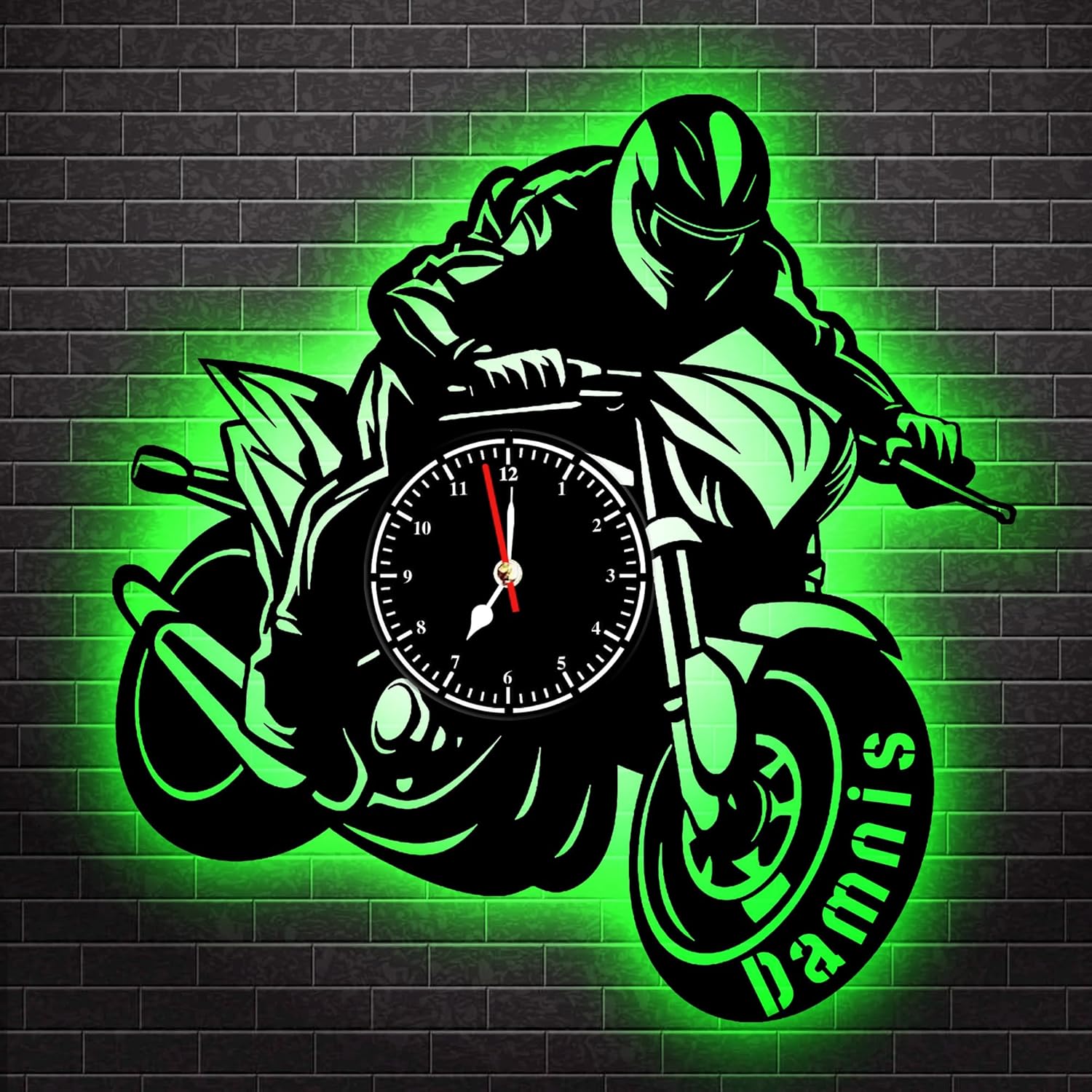 Amazon.com: YUERVWE Personalized Motocross Dirt Bike Motorcycle Wall ...