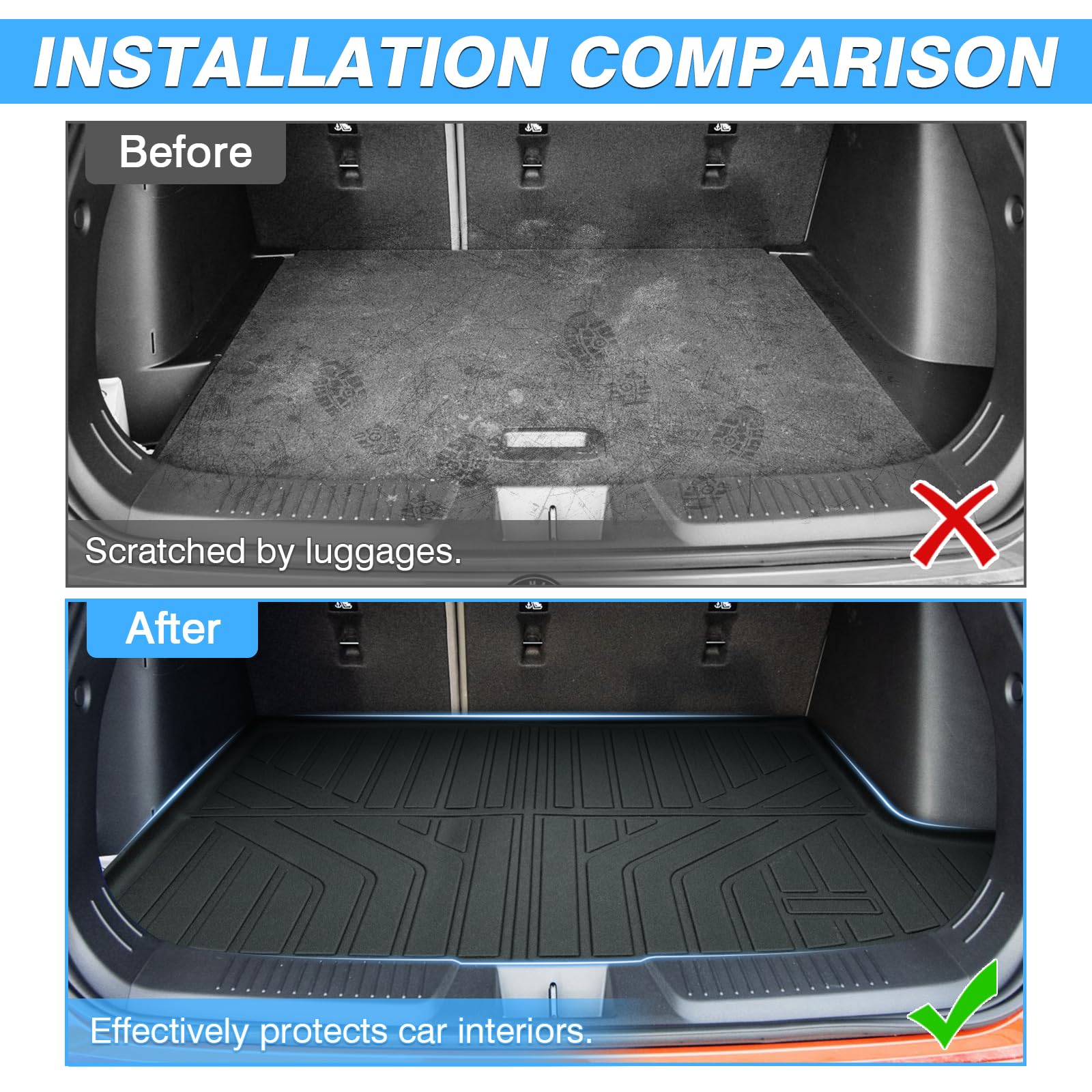 Snapklik.com : Trunk Mat For 2024 2025 2026 Chevrolet/Chevy Trax ...