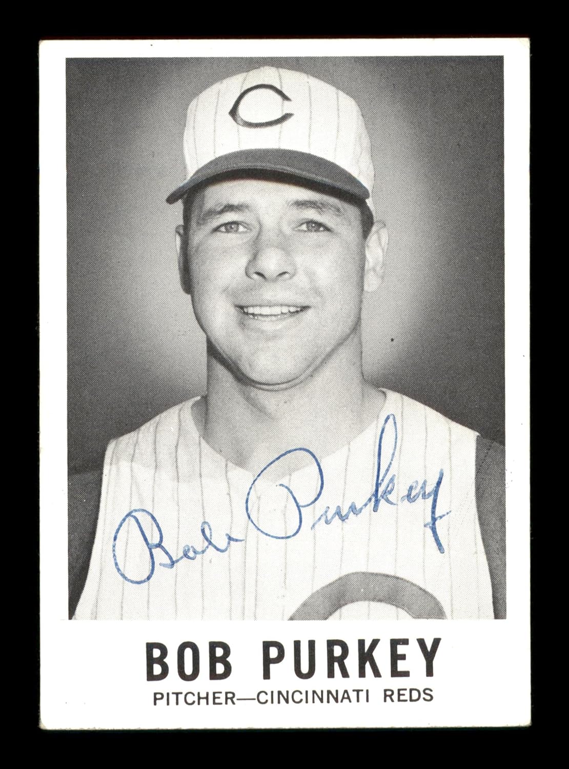 Bob Purkey Autographed 1960 Leaf Card #67 Cincinnati s SKU #198798 ...