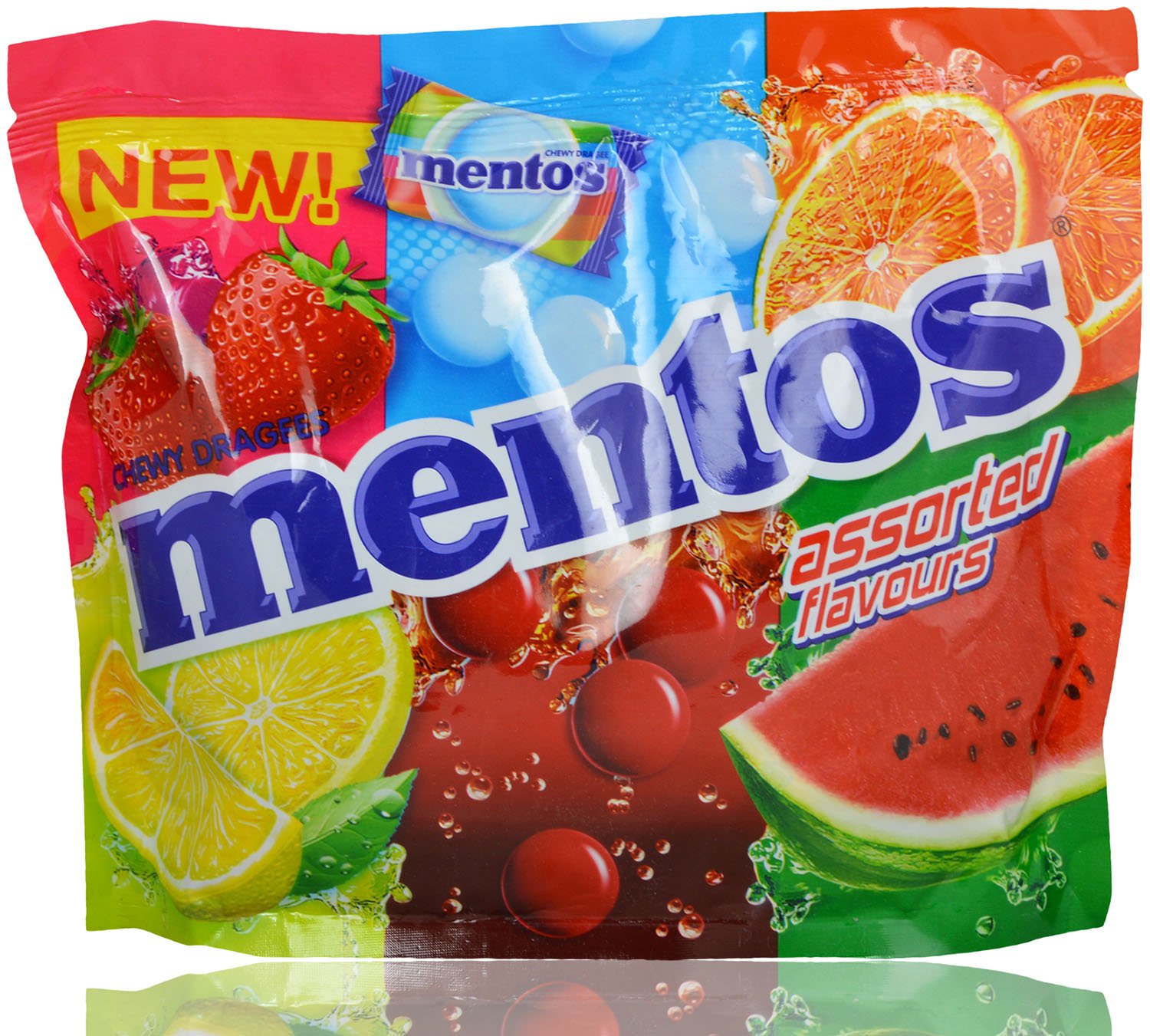 Mentos Candies - Assorted Flavors, 156g Pouch : Amazon.in: Grocery ...