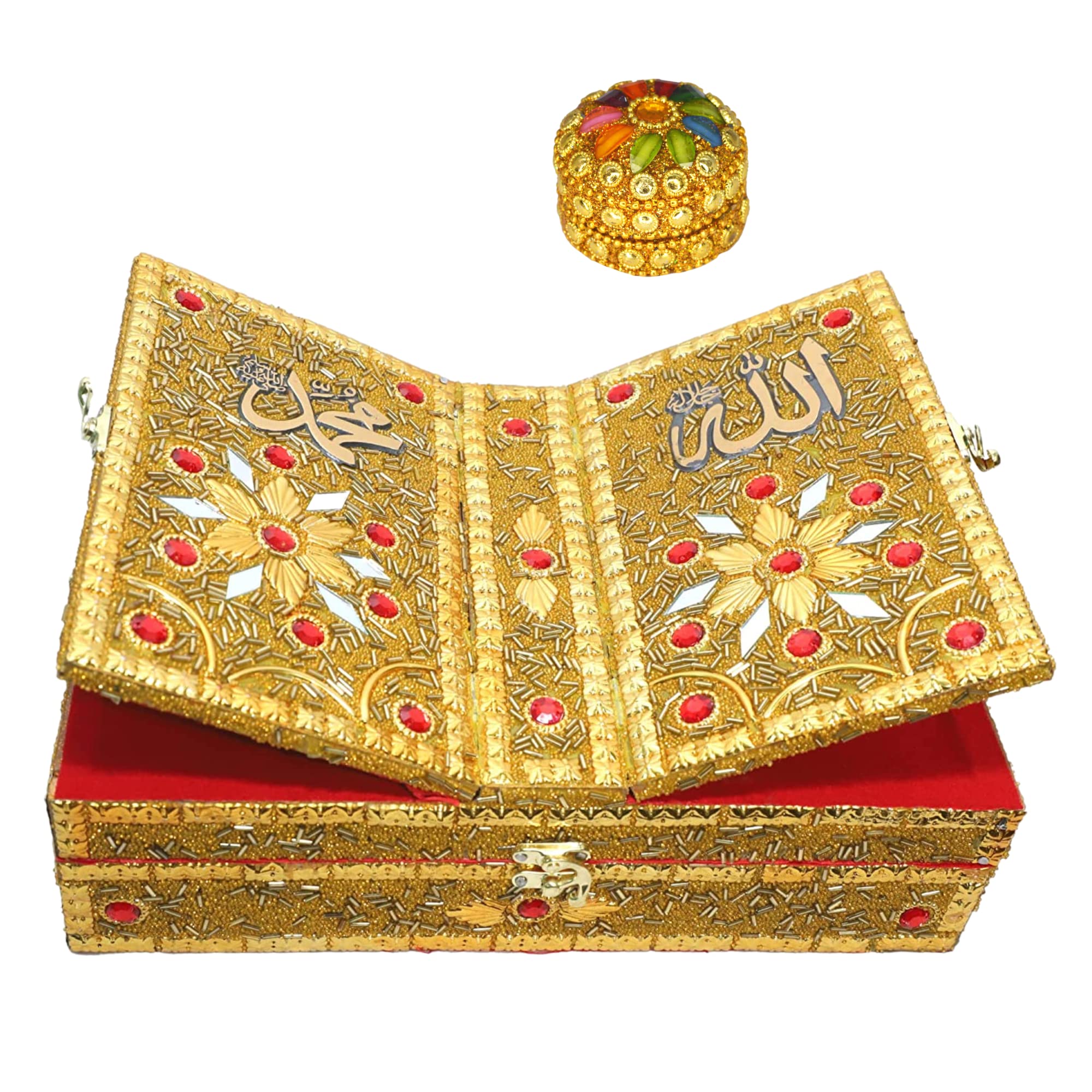 Santarms Wooden Quran Rehal Box Rehal Quran Sharif Holy Books ...