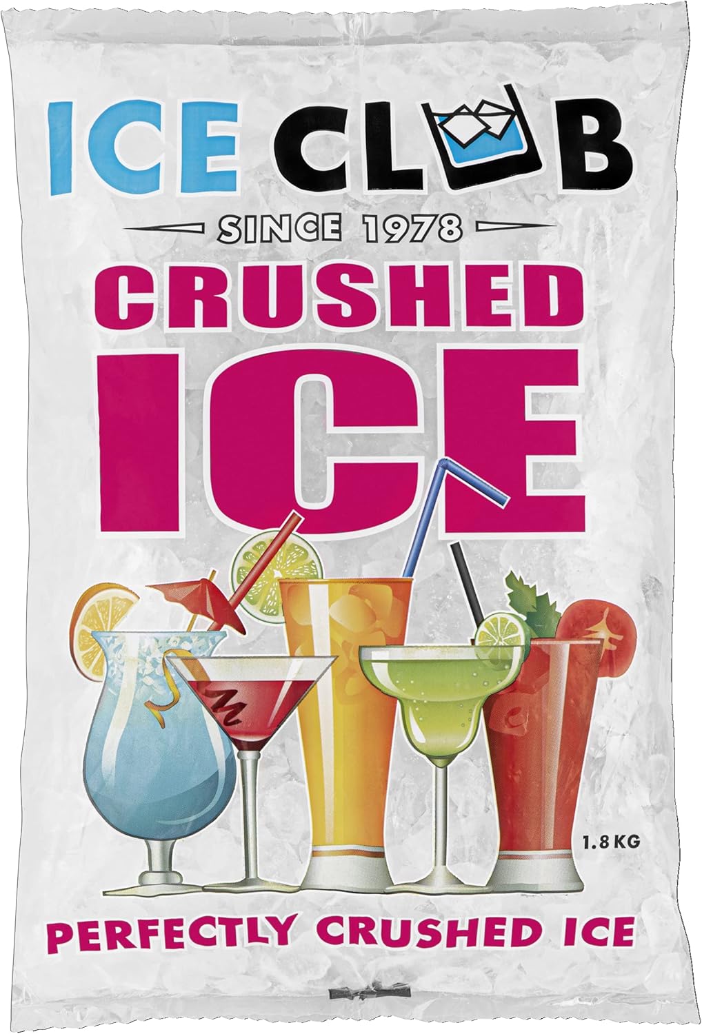 Ice Club Crushed Ice 1.8kg : Amazon.co.uk: Grocery