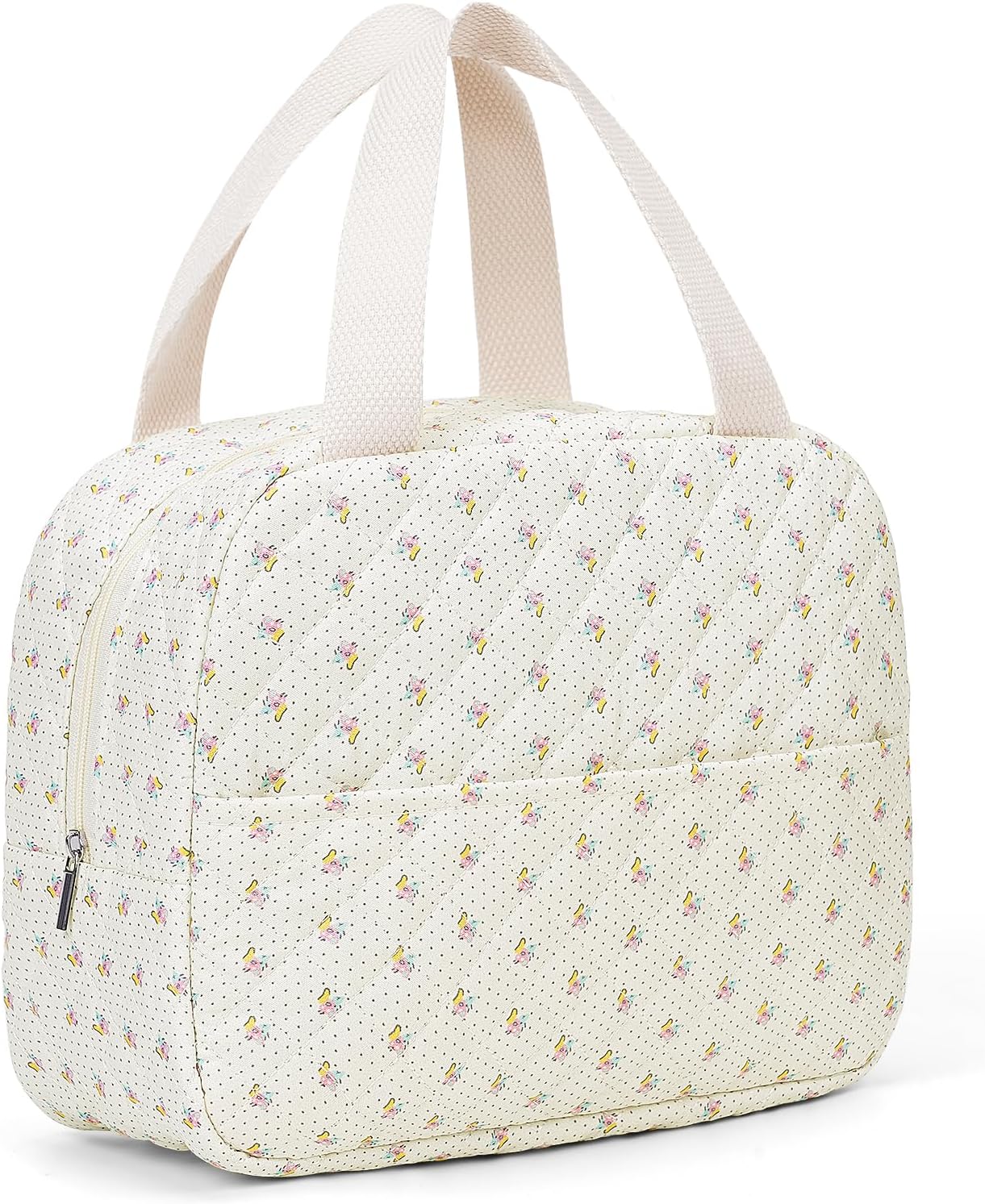 Amazon.com: Krafig Cute Ribbon Bow Lunch Bag Box Women, Tote Bag for ...