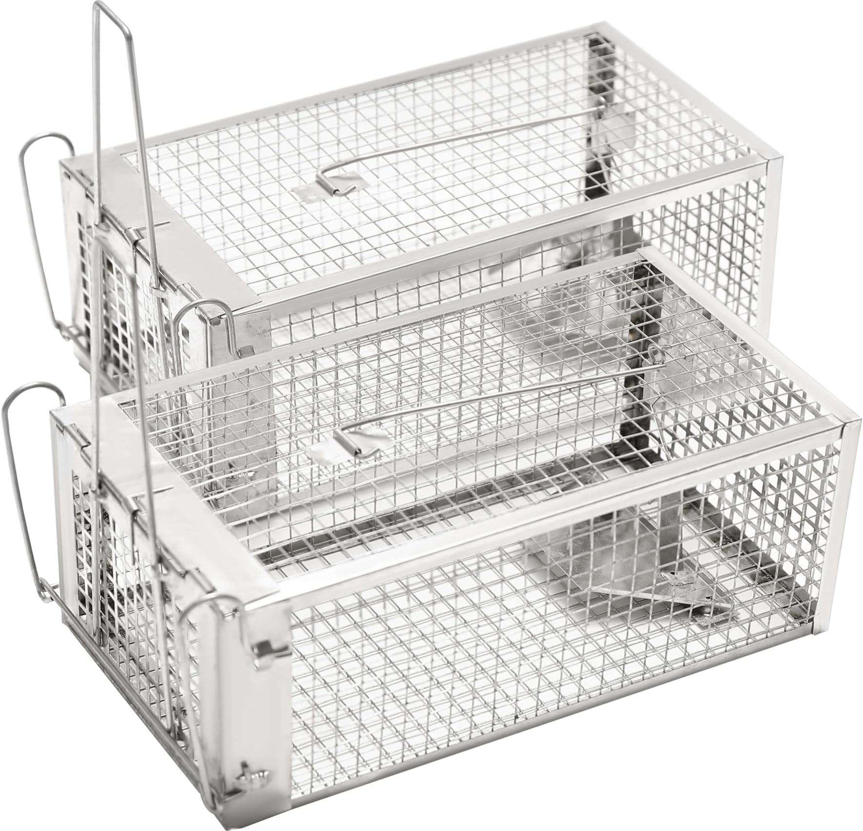 RatKil Rat Cage & Squirrel Trap - Large, Heavy Duty Rodent, Rat Trap ...