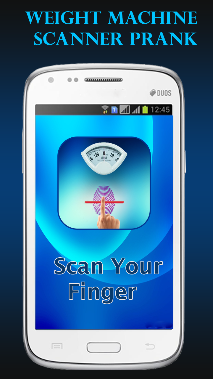 Weight Machine - Weight Finger Scanner Prank:Amazon.co.uk:Appstore for ...