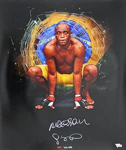 Anderson Silva "The Spider" Signed 20x24 Photo Fanatics COA #A330939 ...