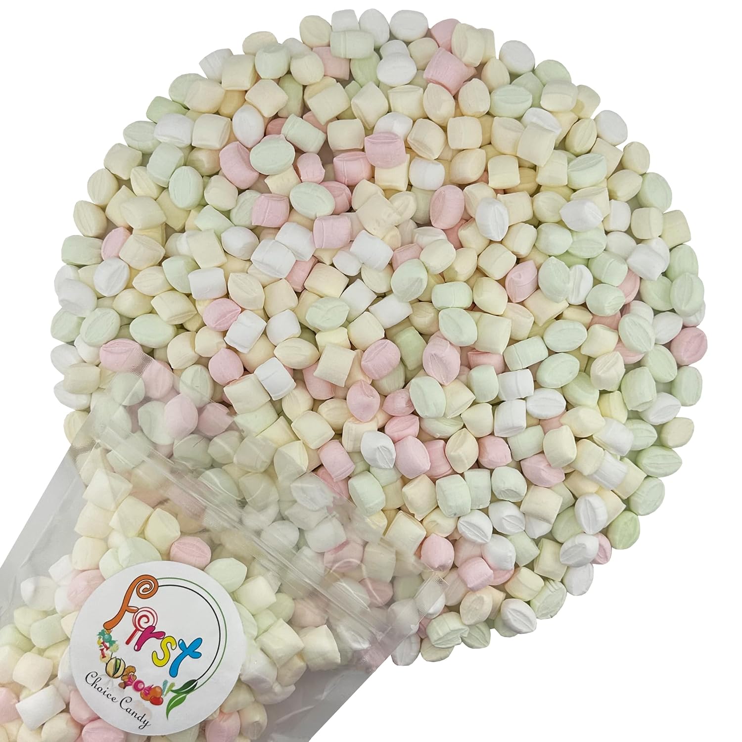 Amazon.com : FirstChoiceCandy Assorted Pastel Color Buttermints (5 ...