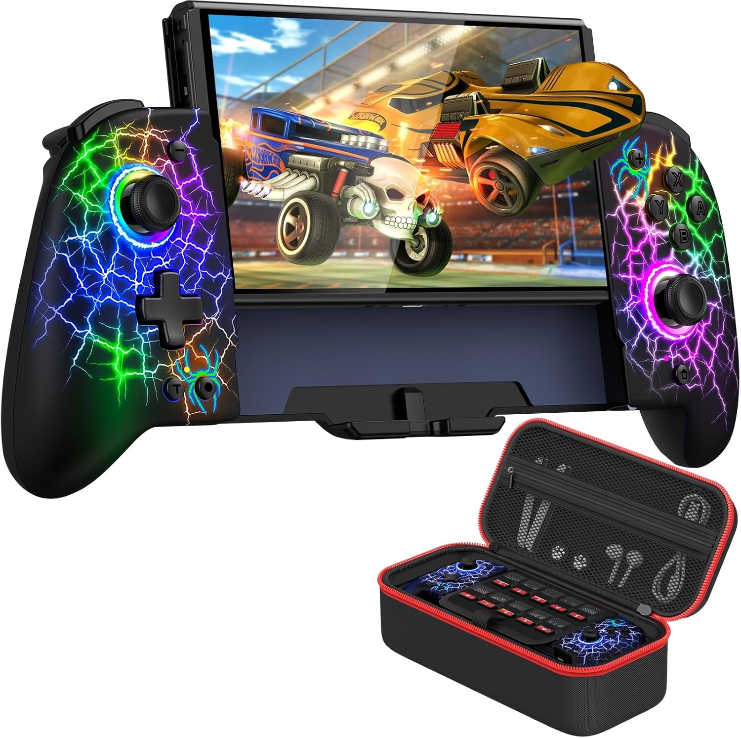 Amazon.com: Gammeefy Switch Controller for Nintendo Switch/OLED, JC201 ...