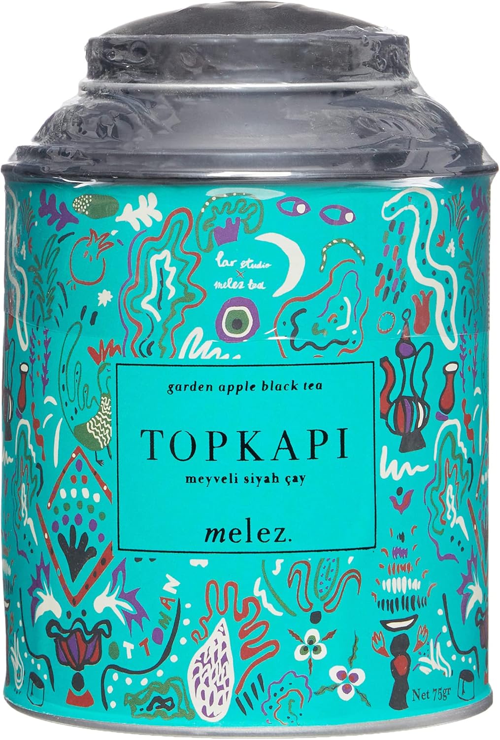 Melez Tea Topkapi Tea Elmalı Siyah Çay Teneke 75 Gr - OnuAl Fiyat Arşivi