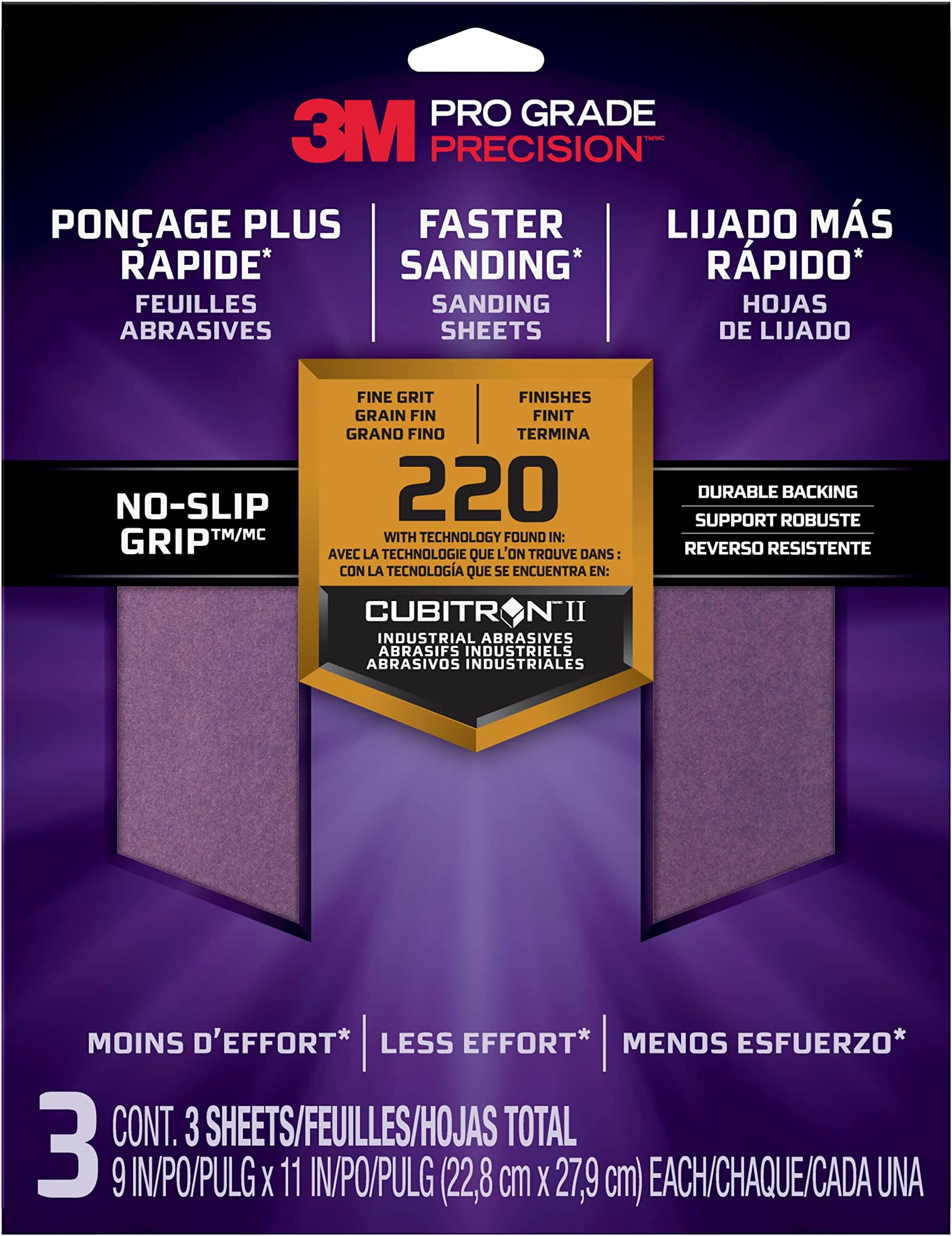 Blue Spot Tools 19851 Fine Sandpaper, Black, 230 x 280 mm : Amazon.co ...