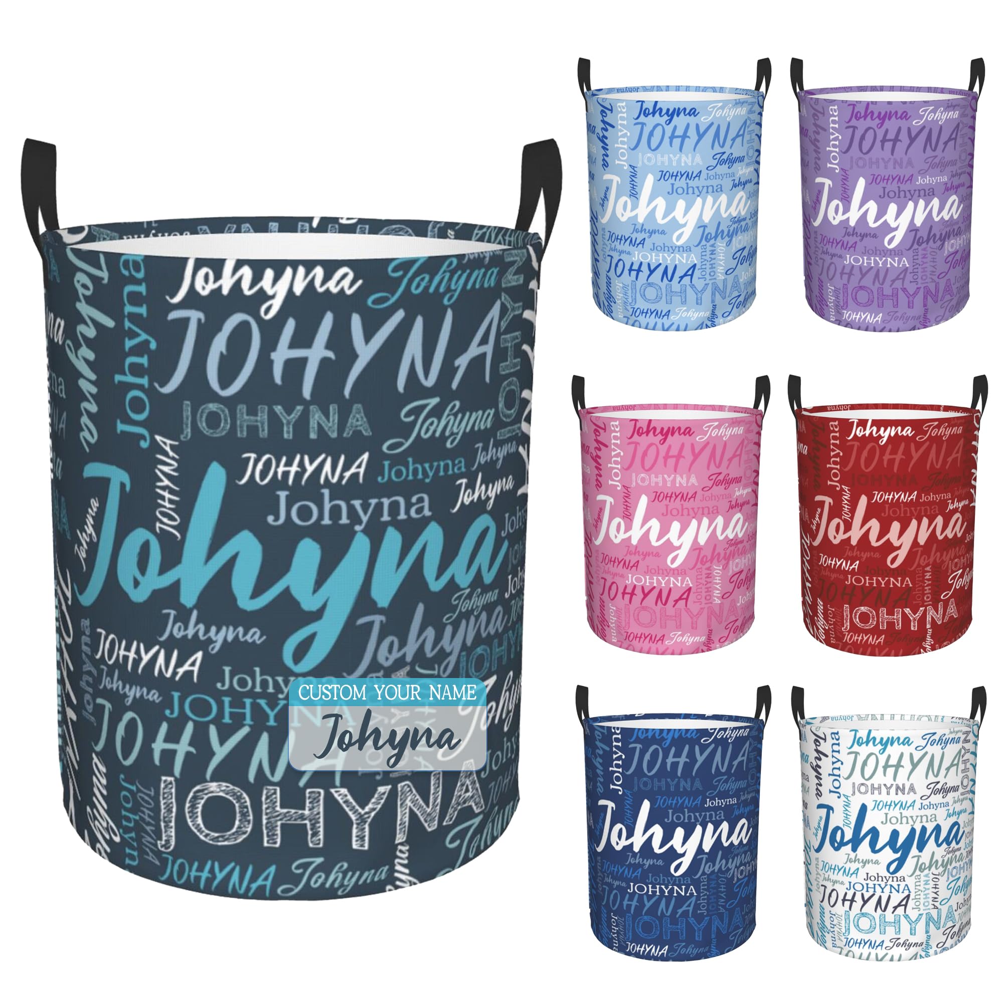 Amazon.com: Custom Laundry Basket with Name, Personalzied Name ...