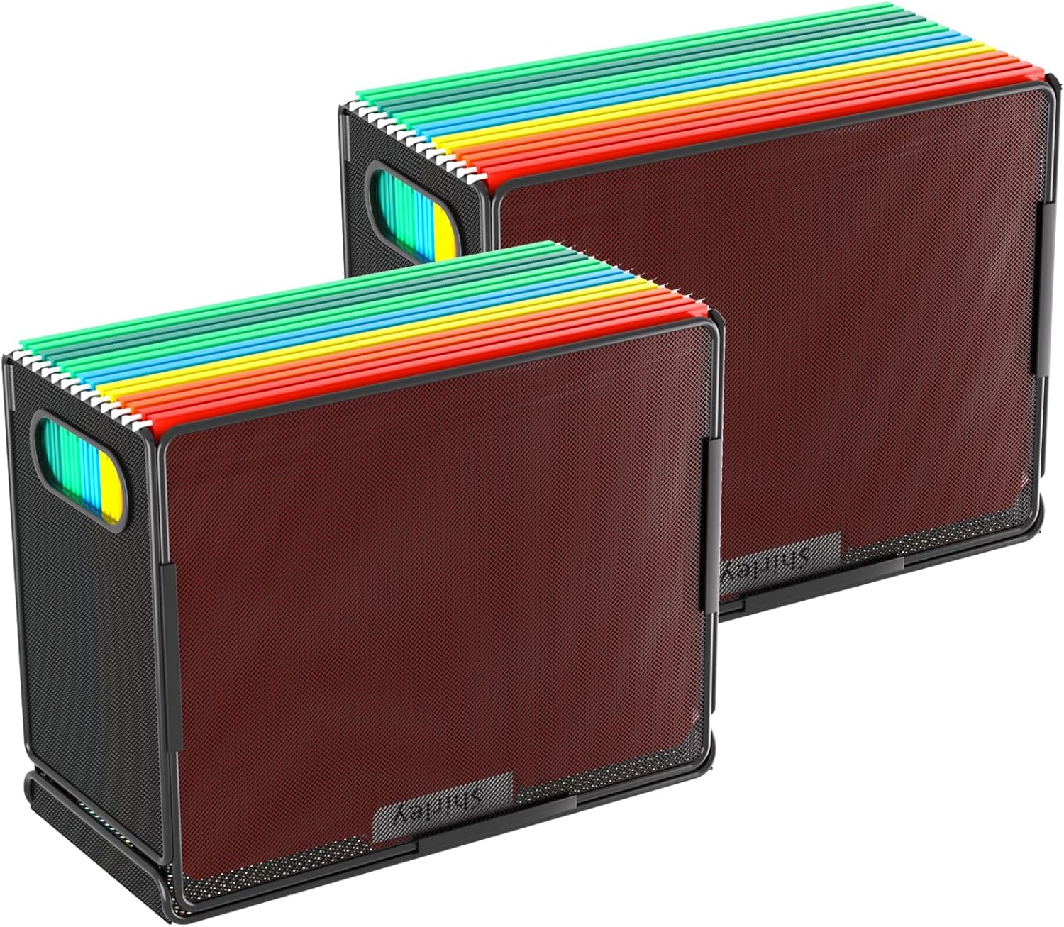 Amazon.com : Samstar 2 Pack Mesh Hanging File Organizer,File Folder ...