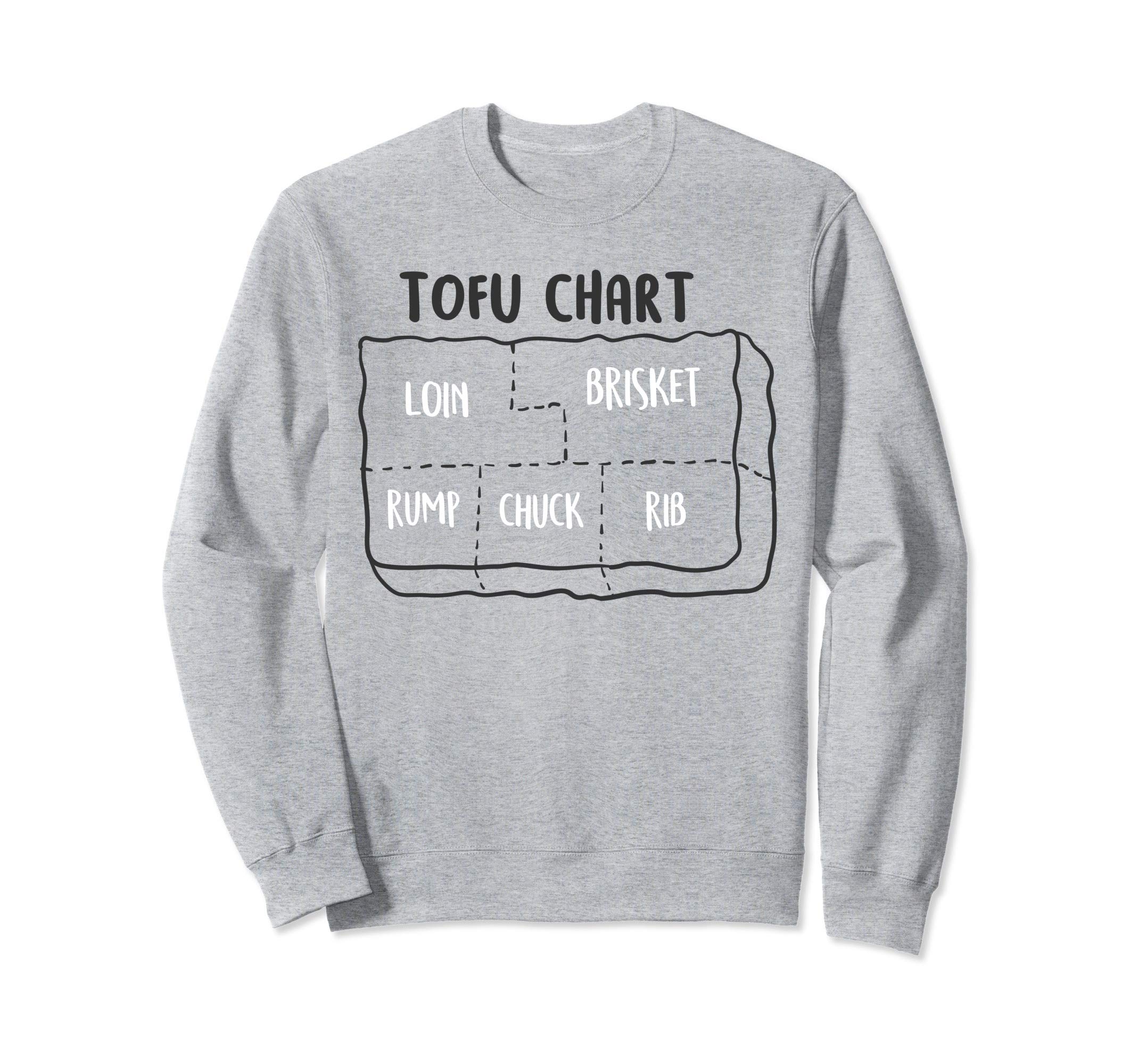 Buy Tofu Chart Showing Different Cuts of Bean Curd Sweatshirt Online at ...