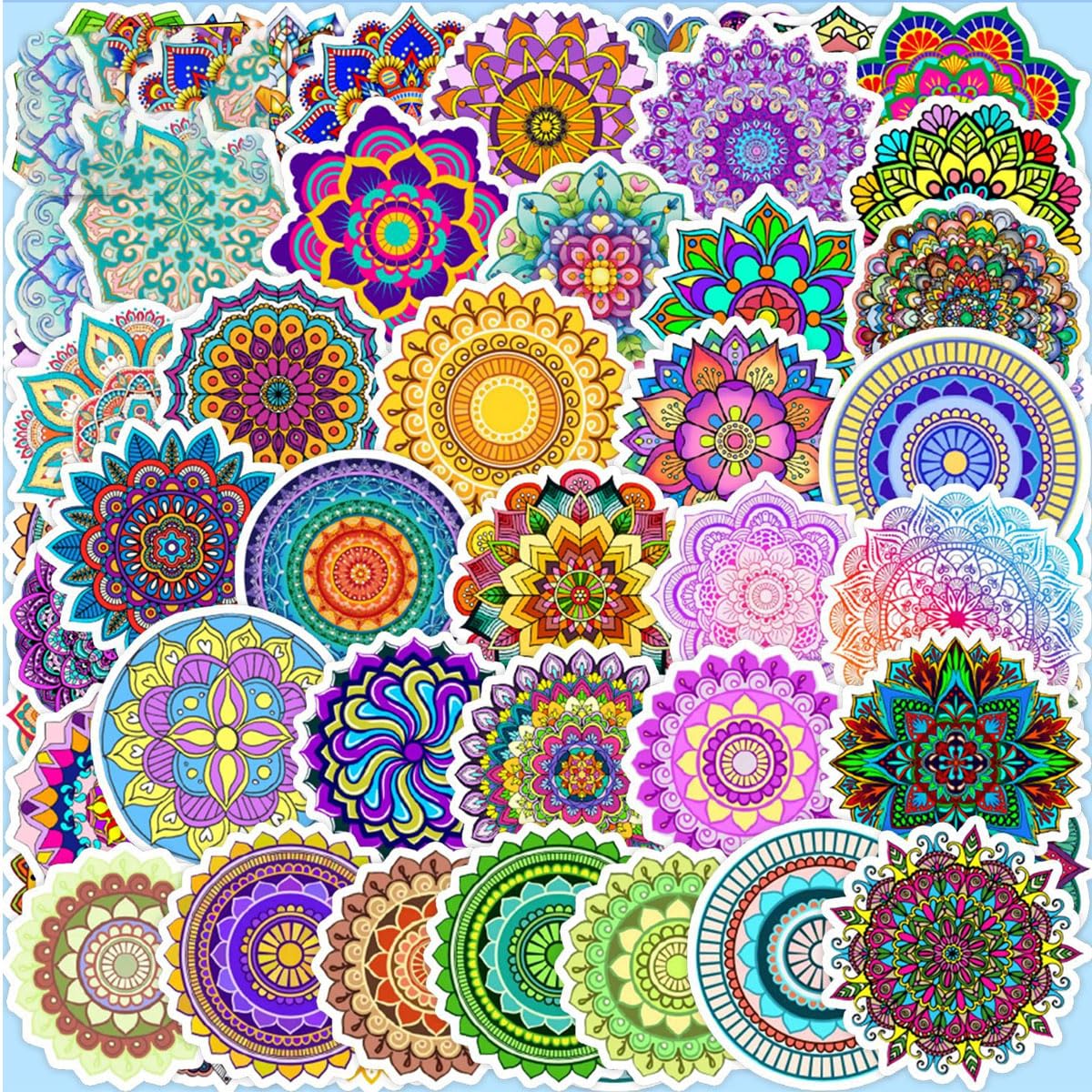 Amazon.com: 50 pcs Diwali Festival Sticker Happy Indian Lable Stickers ...