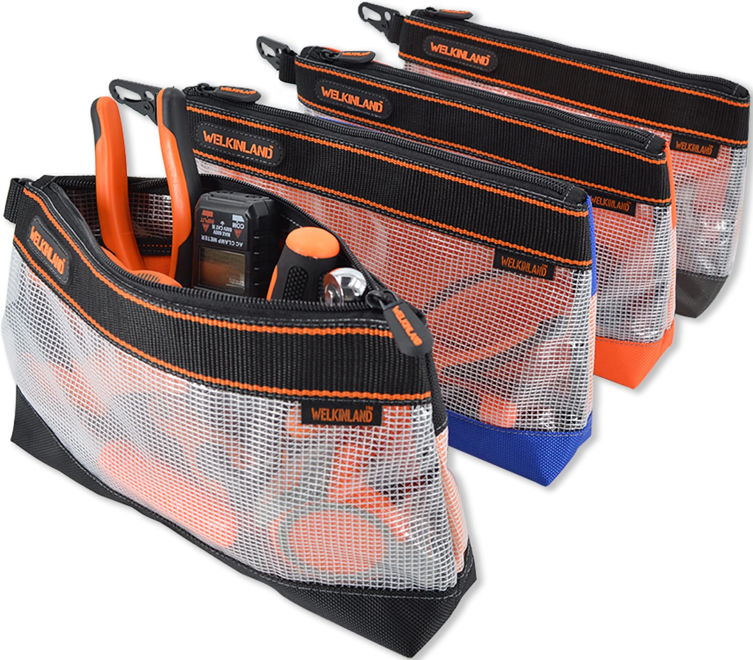 Amazon.com: TICONN Tool Pouches with Zipper, 1680D Oxford Small Tool ...