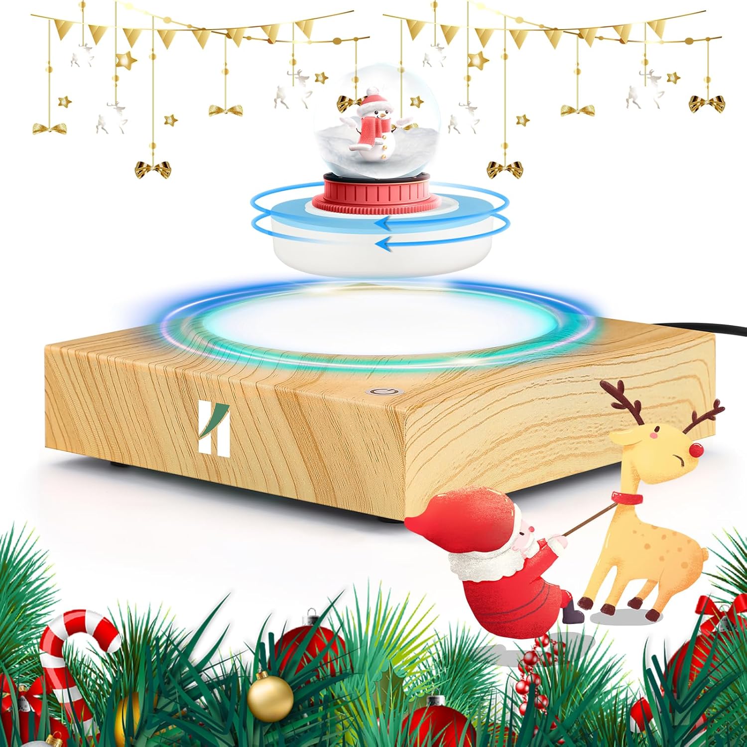 Amazon.com: Huanyu 360° Rotating Stage Magnetic Levitation Display ...