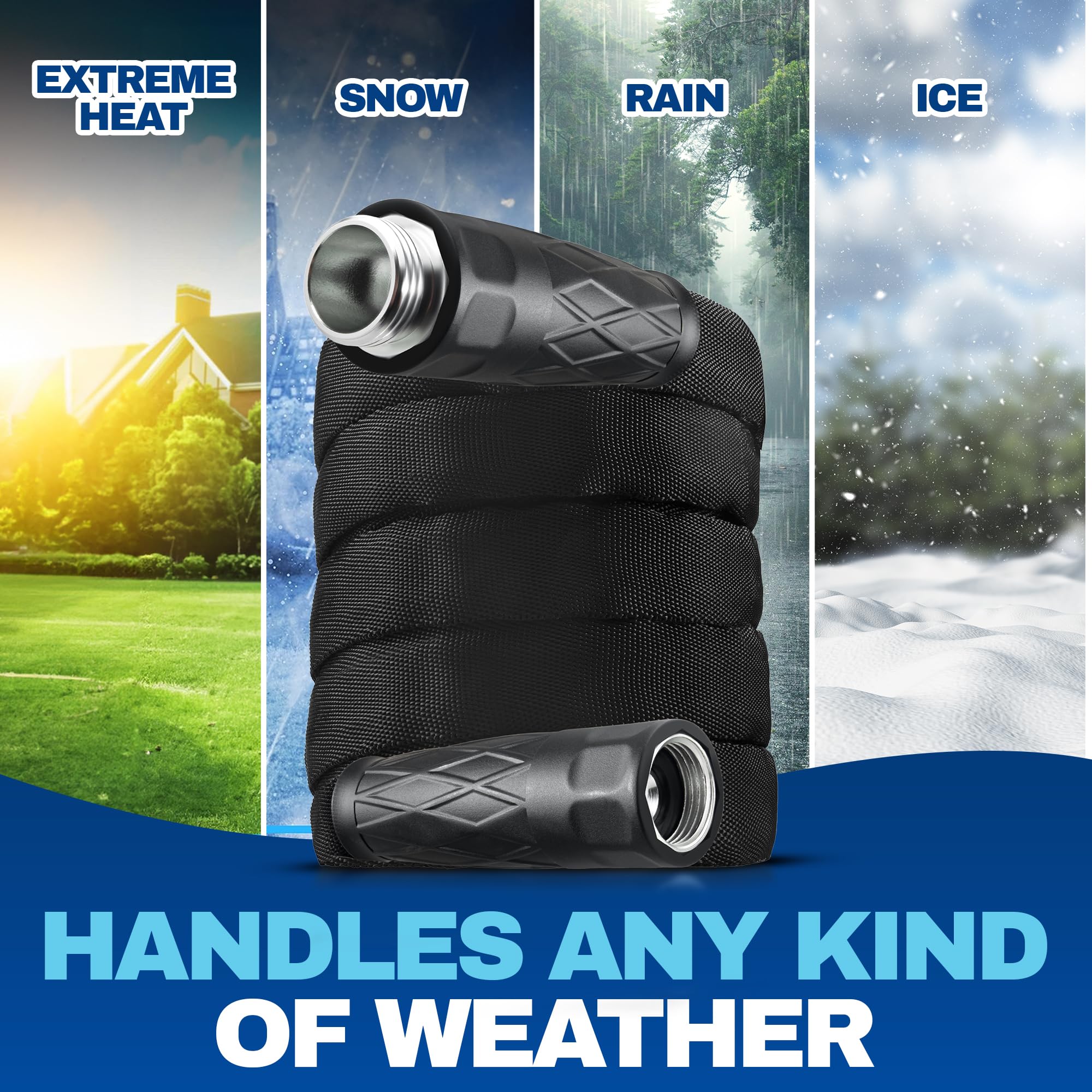Snapklik.com : Bionic Flex 75 Foot Garden Hose, Flexible Water Hose ...