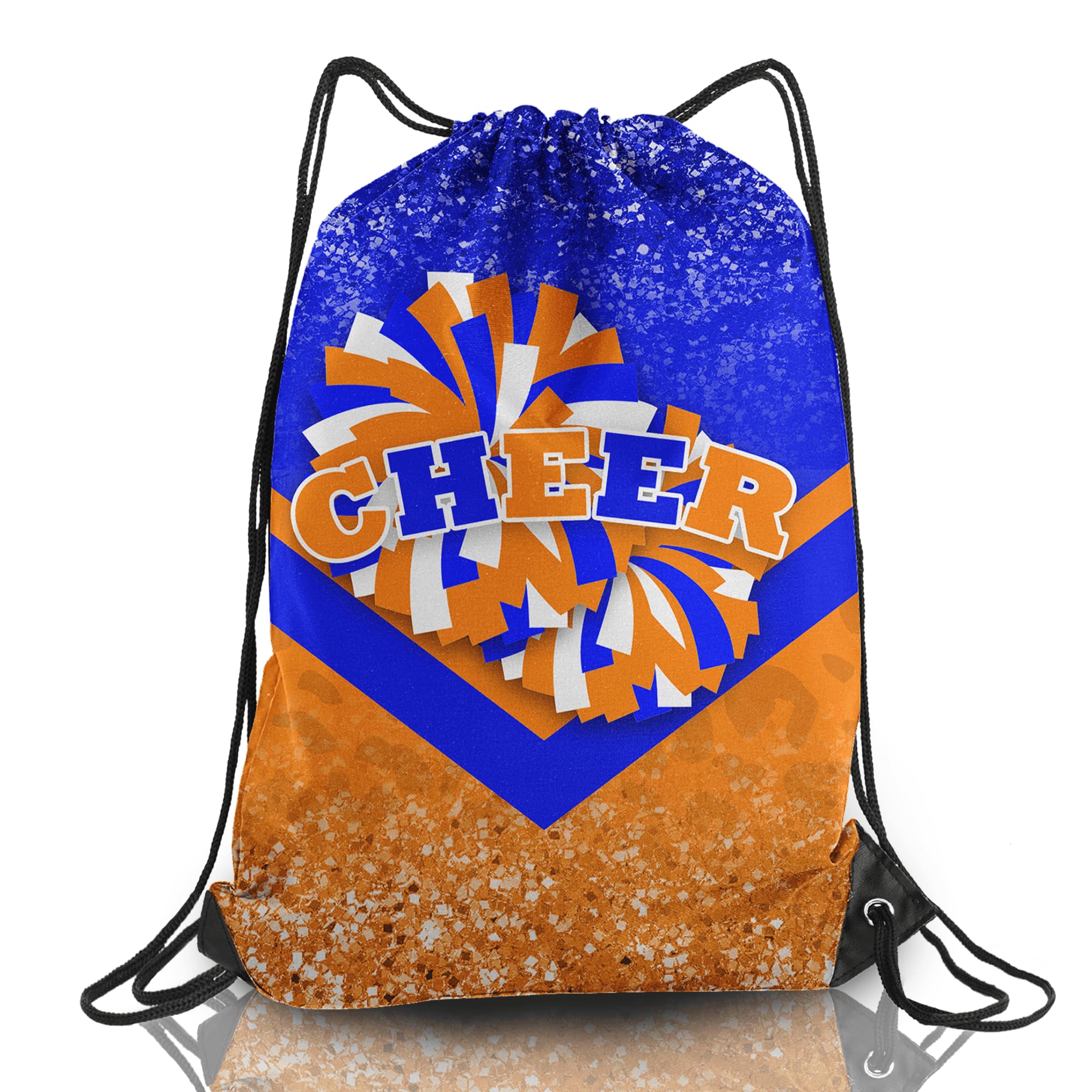 Amazon.com | SKYIGC Cheer Drawstring Backpack Cheerleading Drawstring ...